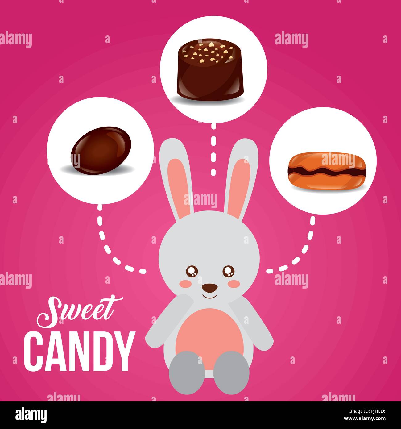 sweet candy concept Stock Vector Image & Art - Alamy