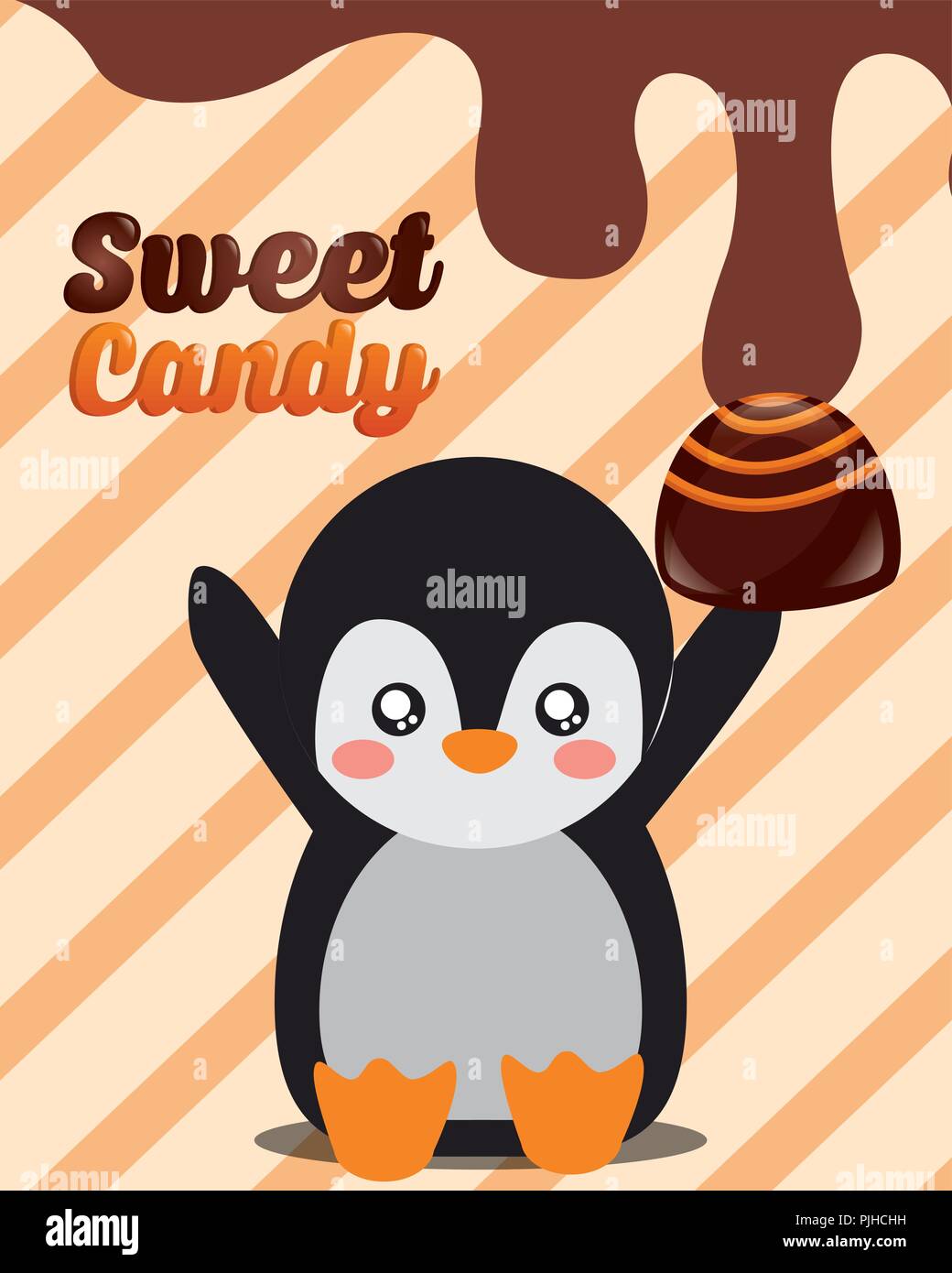 sweet candy card Stock Vector Image & Art - Alamy
