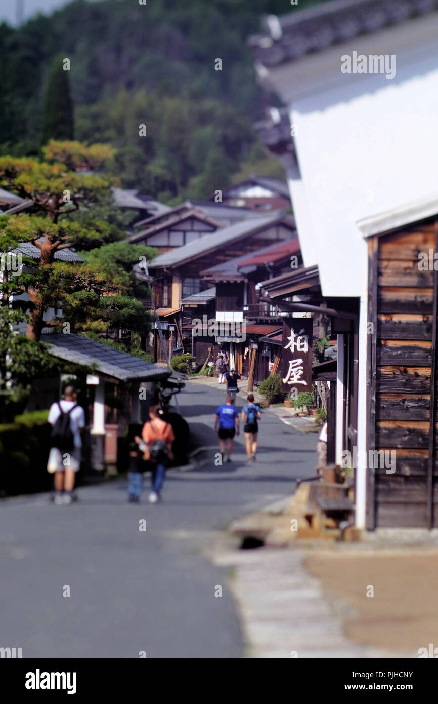 Tsumago juku hi-res stock photography and images - Alamy