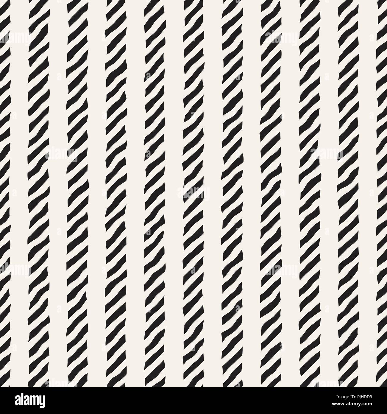 Hand drawn lines seamless pattern. Abstract geometric tiling background ...