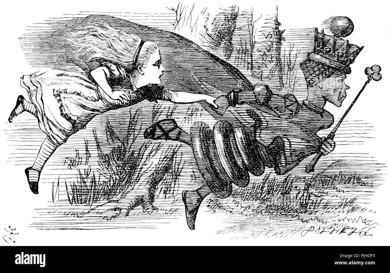 vintage john tenniel artwork Stock Photo - Alamy