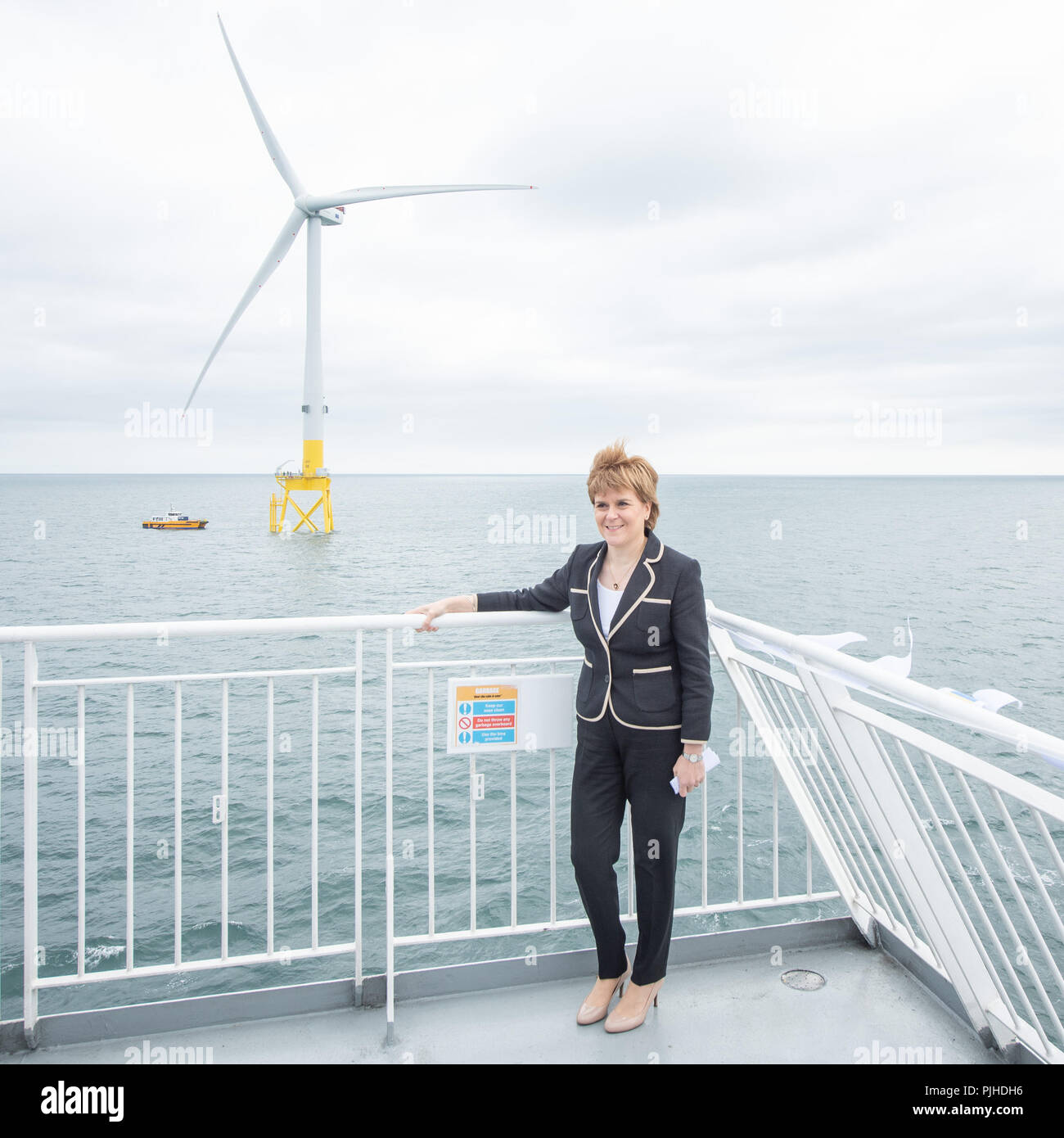 Aberdeen Offshore Wind Farm High Resolution Stock Photography and ...