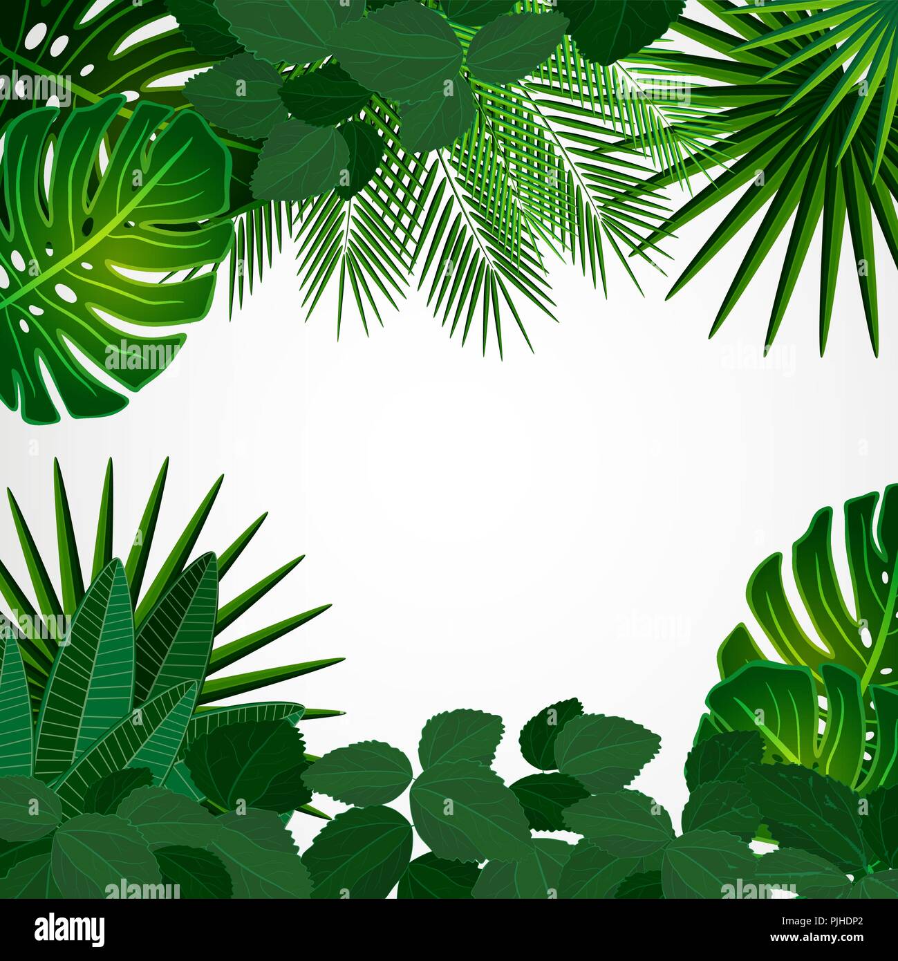 Background tree plants pattern Stock Vector Images - Alamy