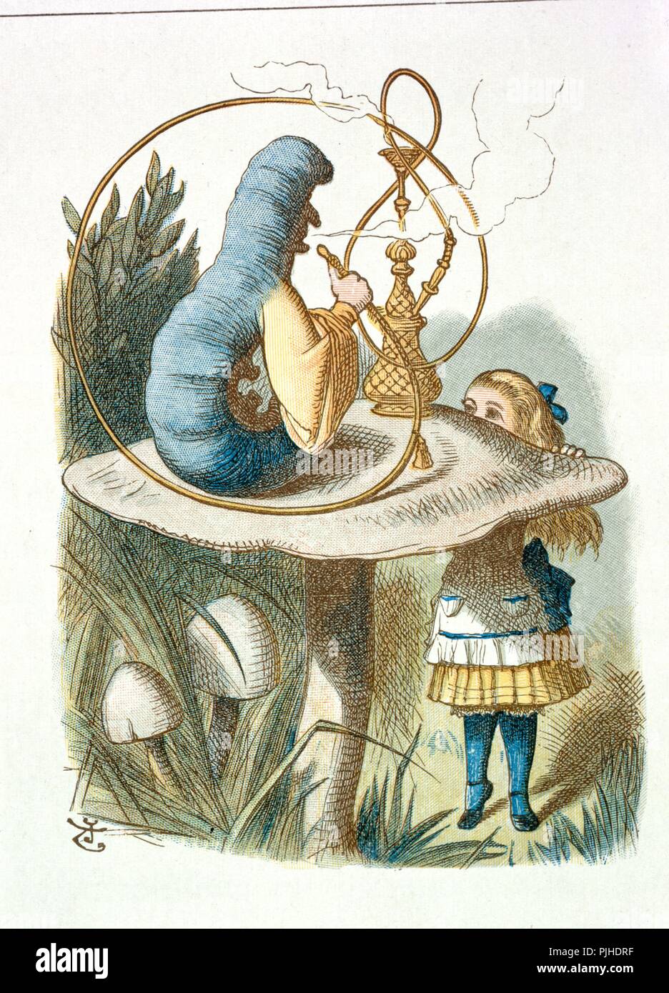 vintage john tenniel alice in wonderland illusstrator original artwork ...