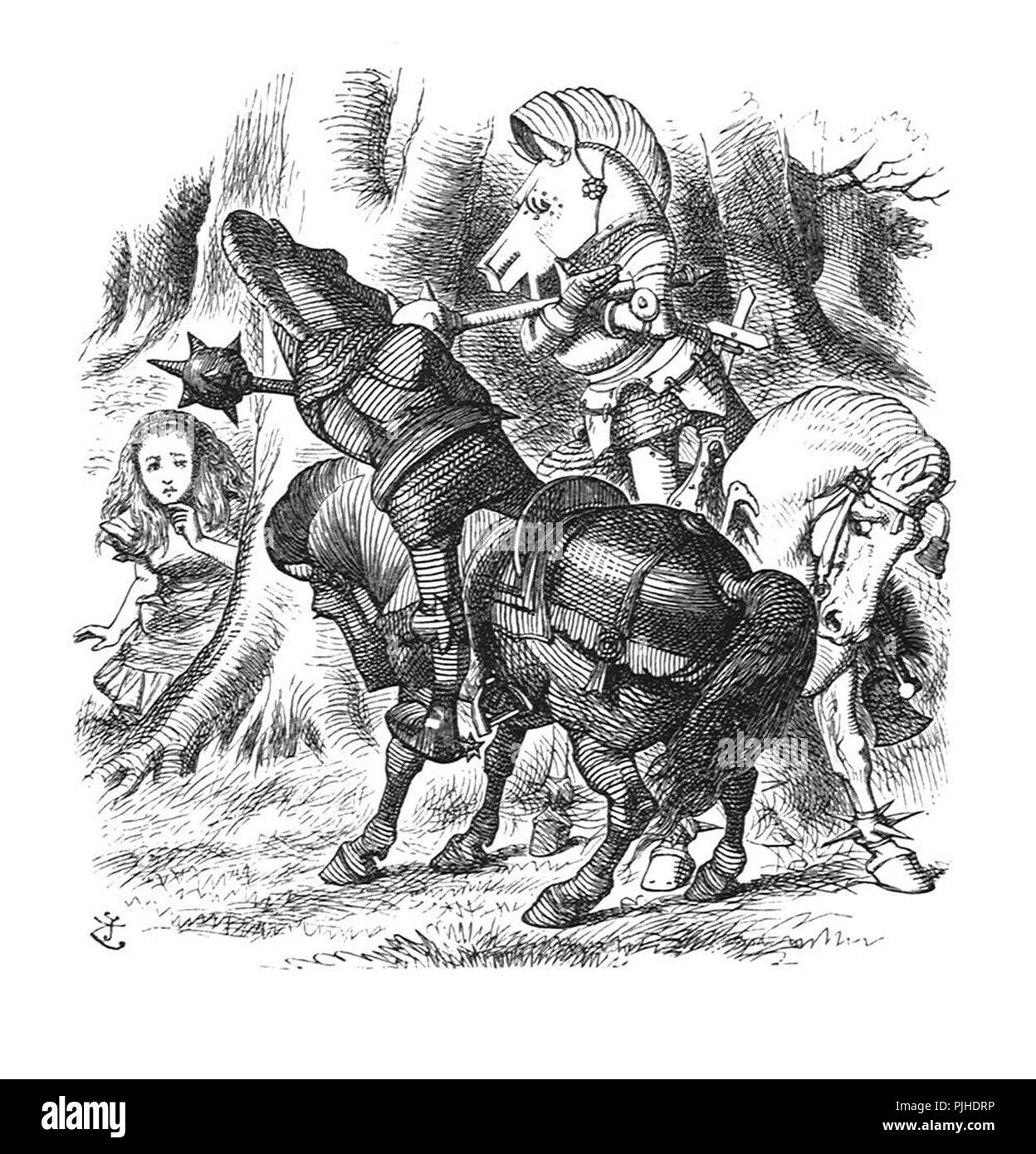 vintage john tenniel alice in wonderland illusstrator original artwork ...