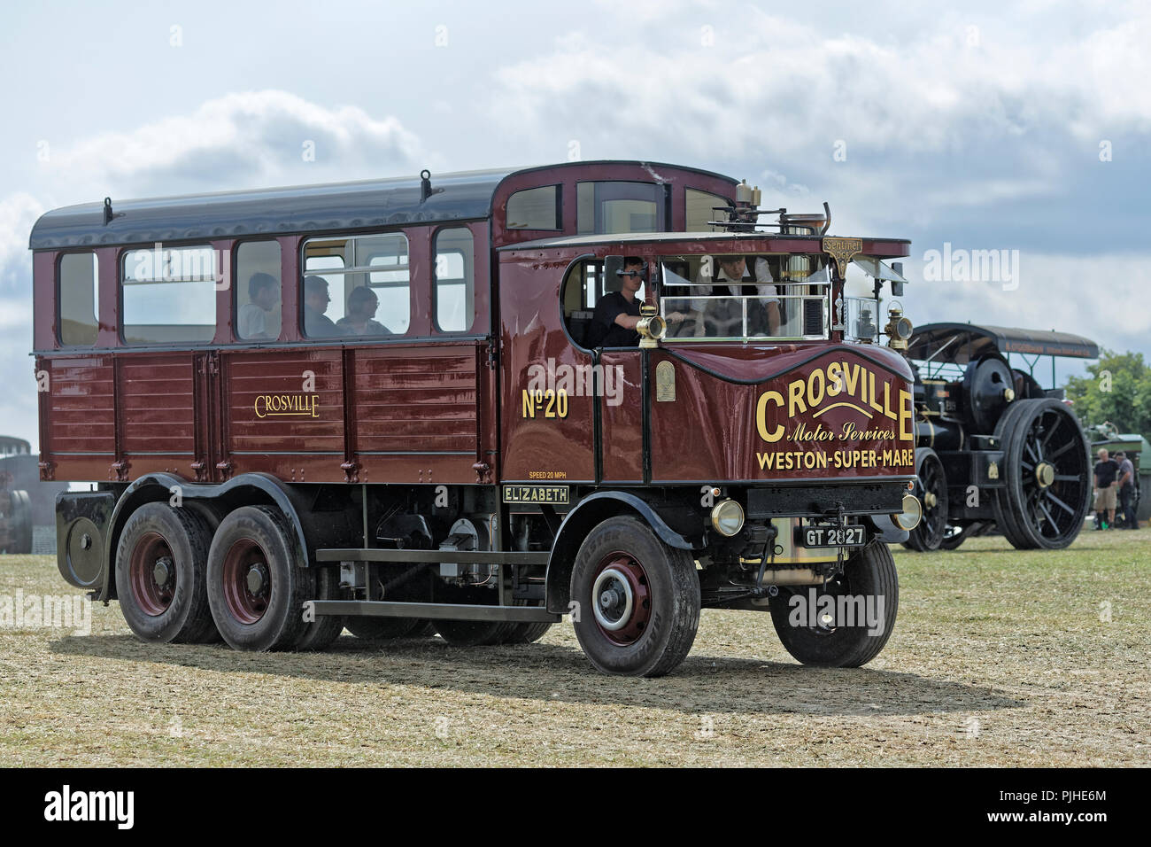 1931 Sentinel Steam Bus Elizabeth - a 2002 conversion to a 30-seater ...