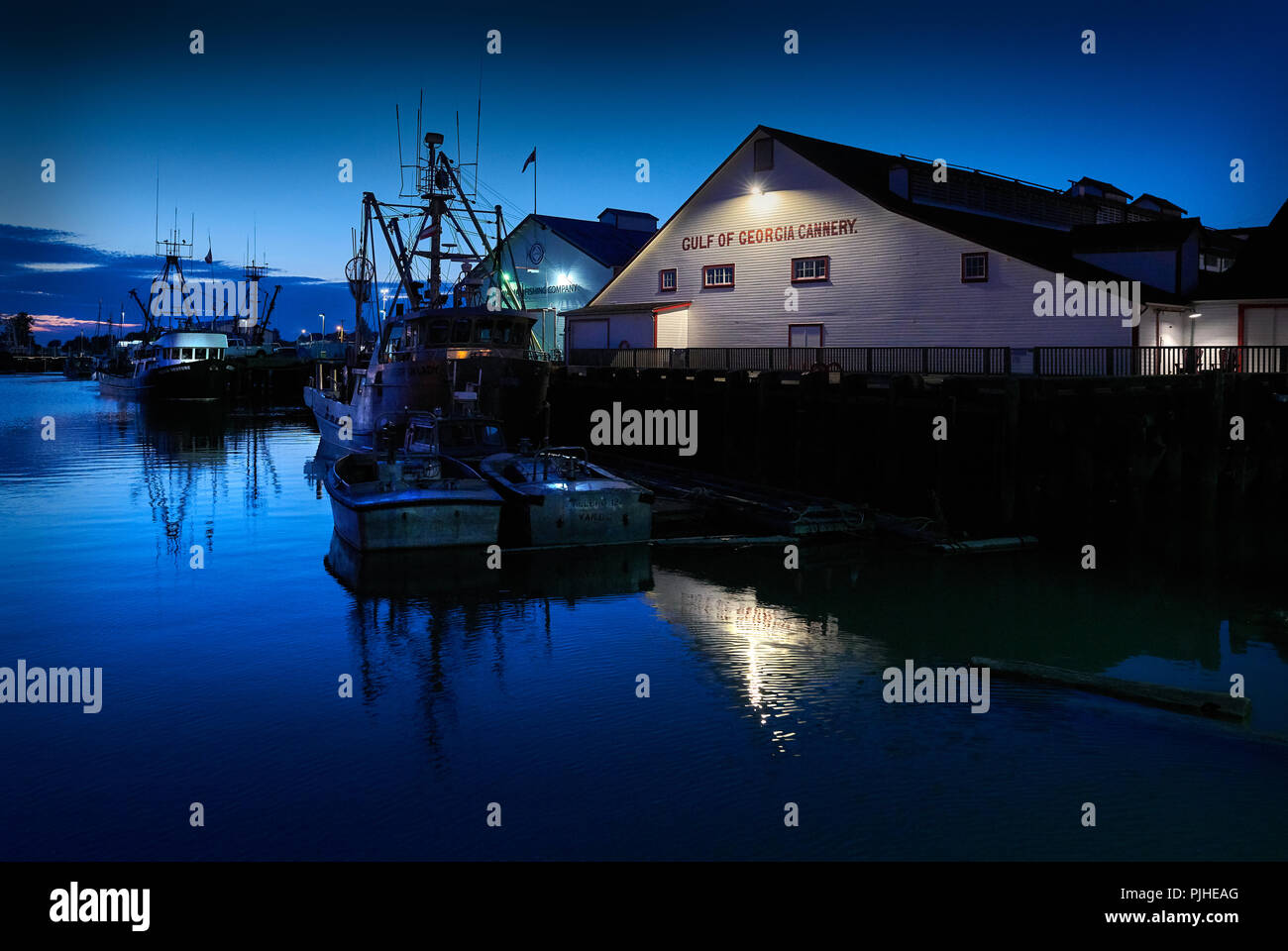 Richmond, British Columbia/Canada – September 6, 2018: Gulf of Georgia ...