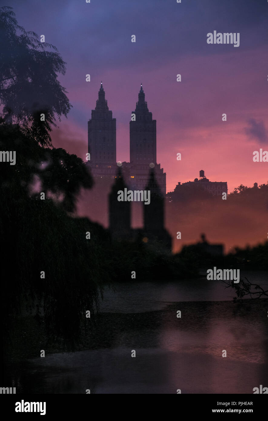 Nature building double exposure hi-res stock photography and images - Alamy