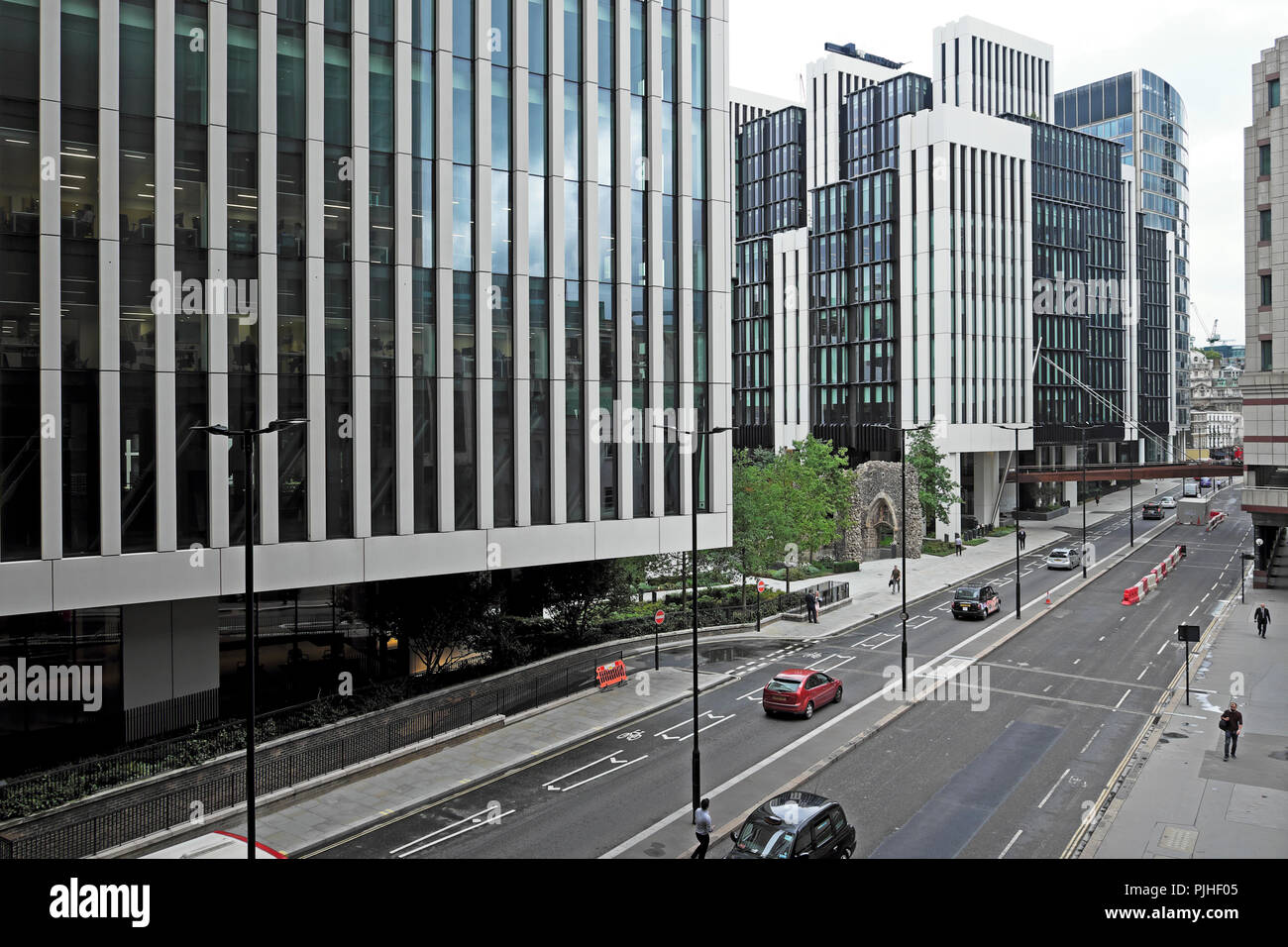 London Wall Place new modern office building development at London Wall ...