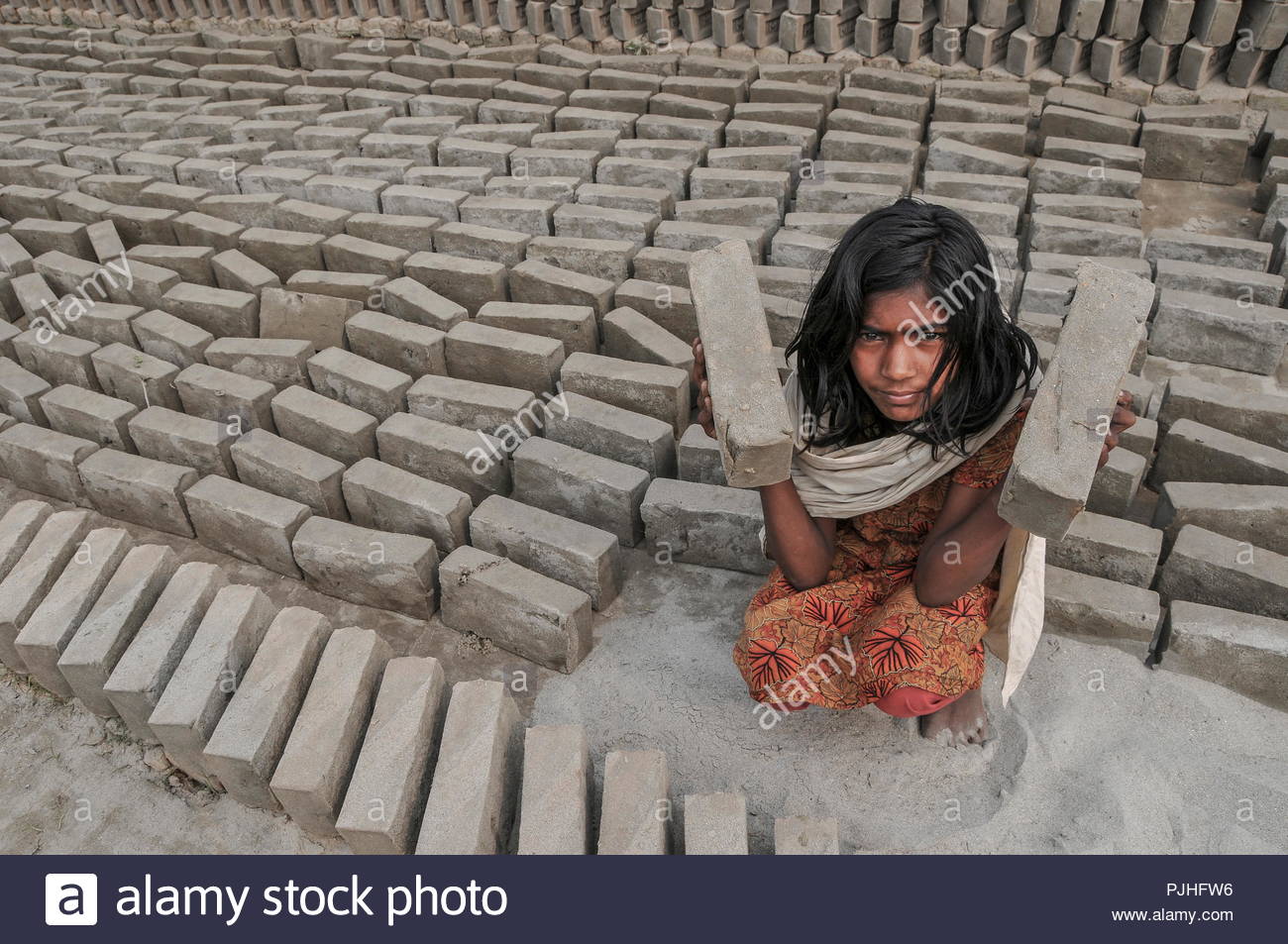 Bangladesh Brick Factory Stock Photos & Bangladesh Brick Factory Stock ...