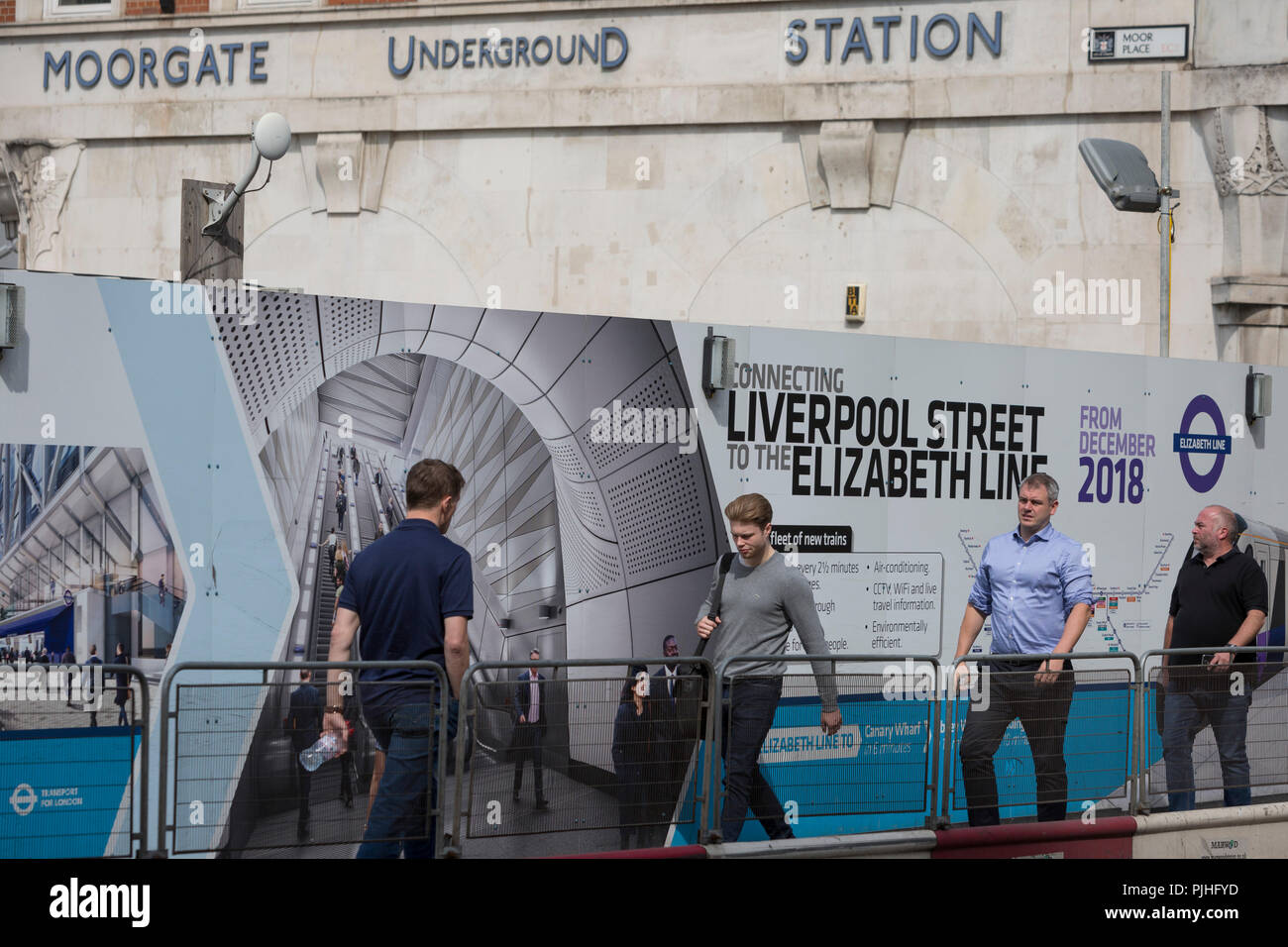 Elizabeth line route hi-res stock photography and images - Alamy