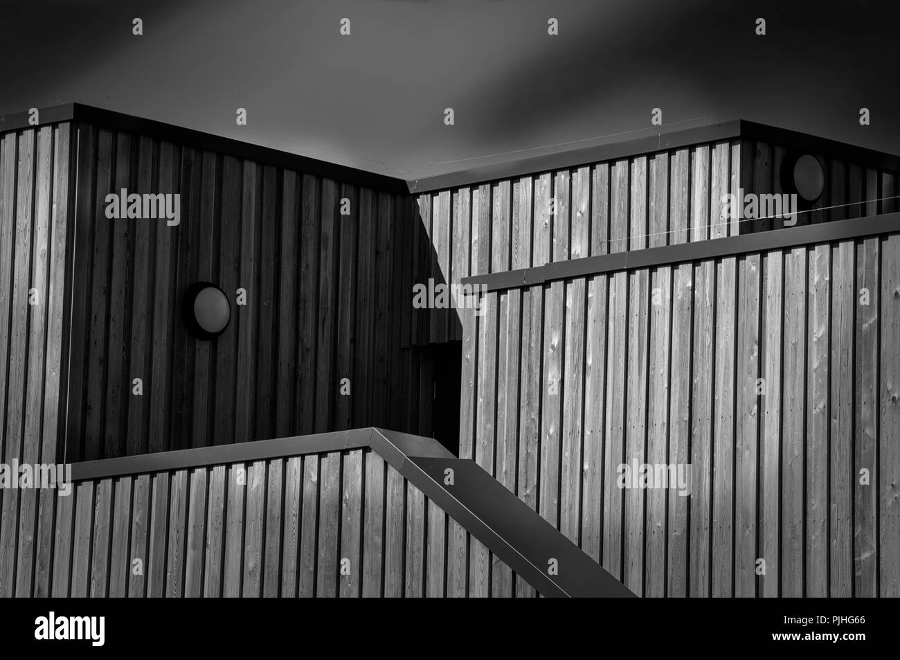 Mono building view Stock Photo - Alamy