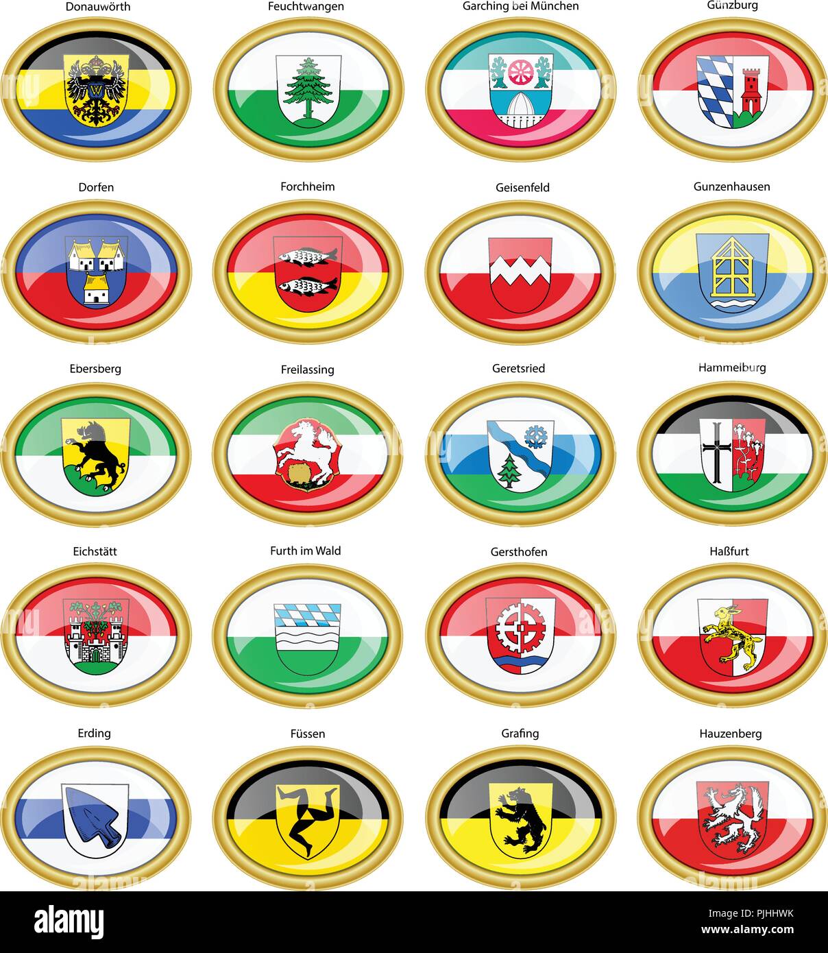 Feuchtwangen Stock Vector Images - Alamy