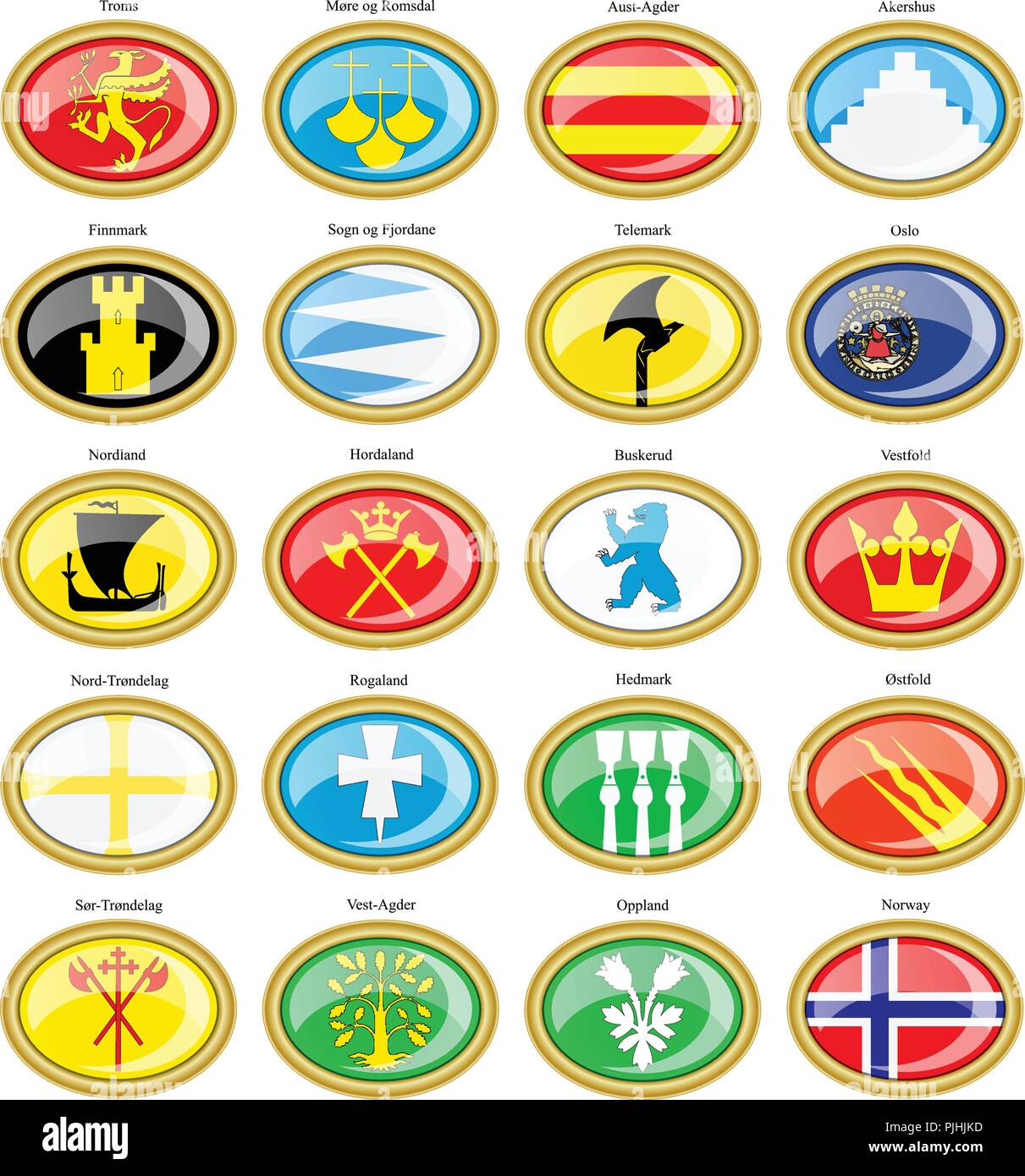 Finnmark norway Stock Vector Images - Alamy