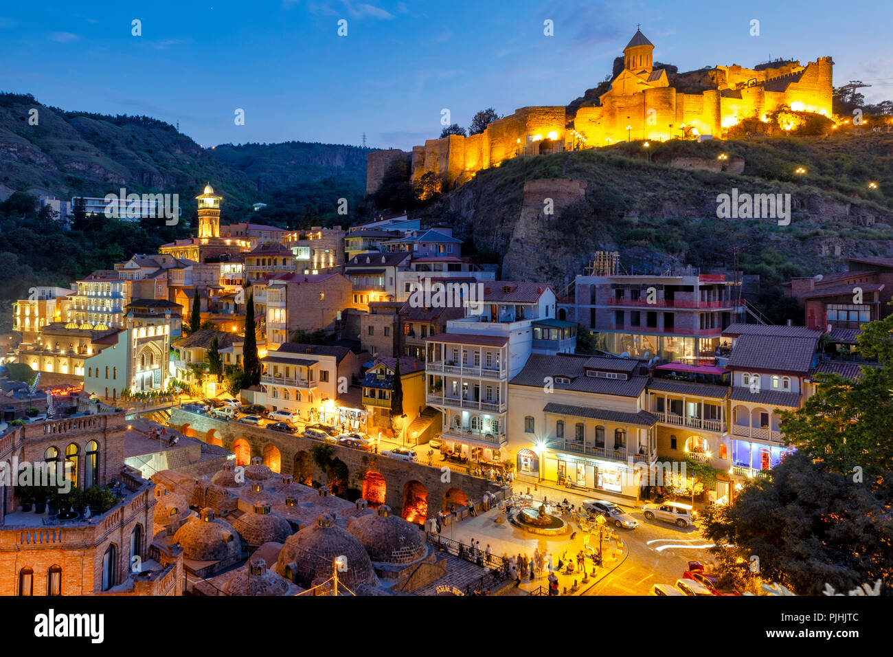View of old Tbilisi Stock Photo - Alamy