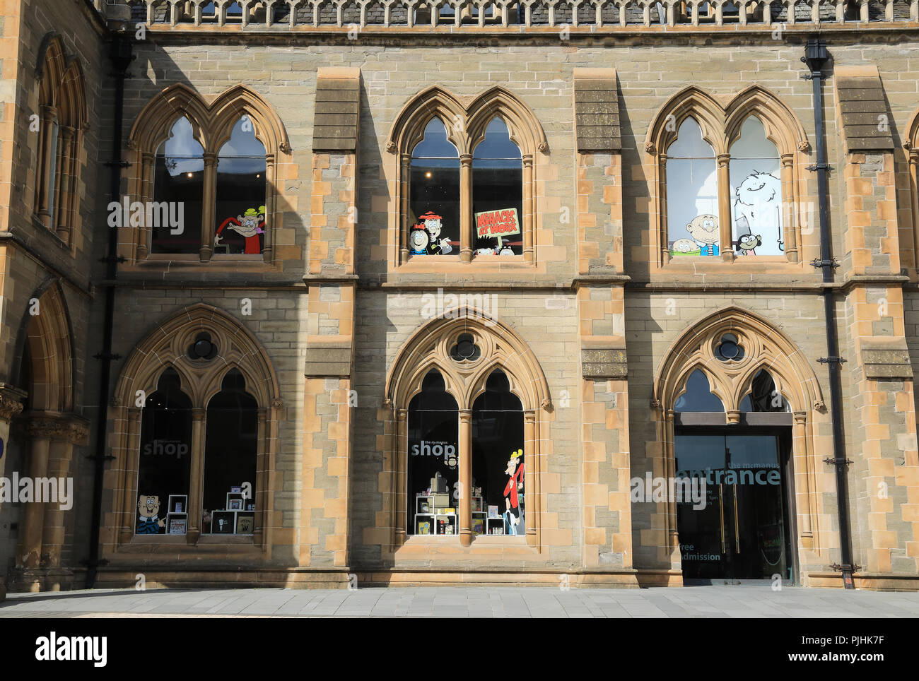 McManus - Dundee's Art Gallery and Museum in a Gothic Revival style building, in the city centre ...