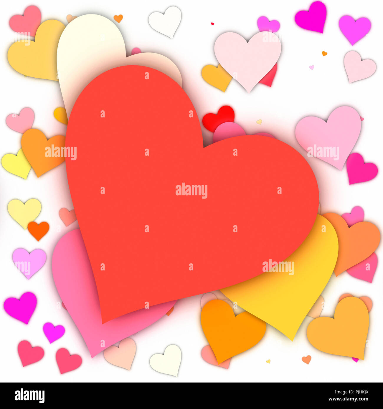 An image of a beautiful heart shape Stock Photo - Alamy