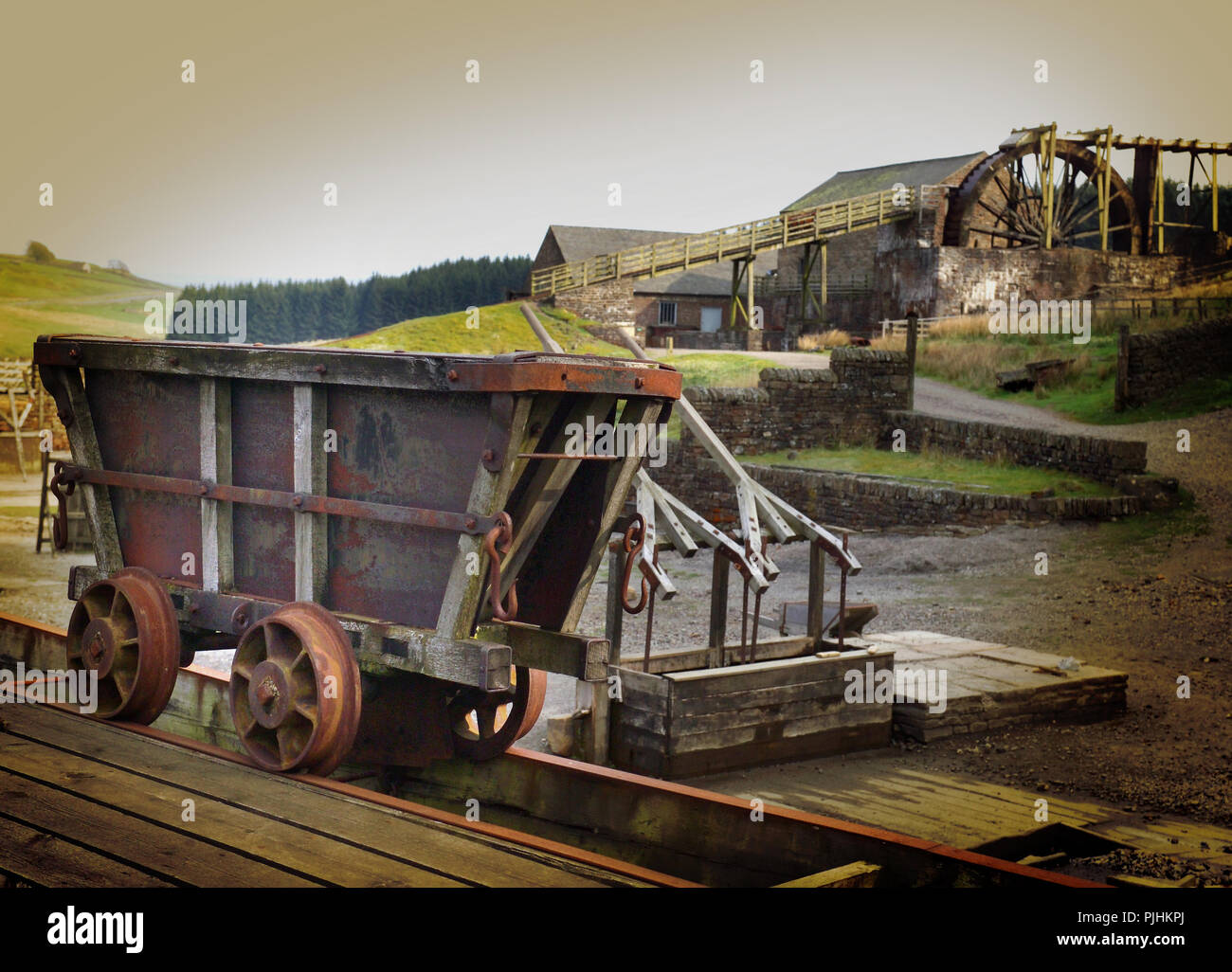 The north of england lead mining museum hi-res stock photography and ...