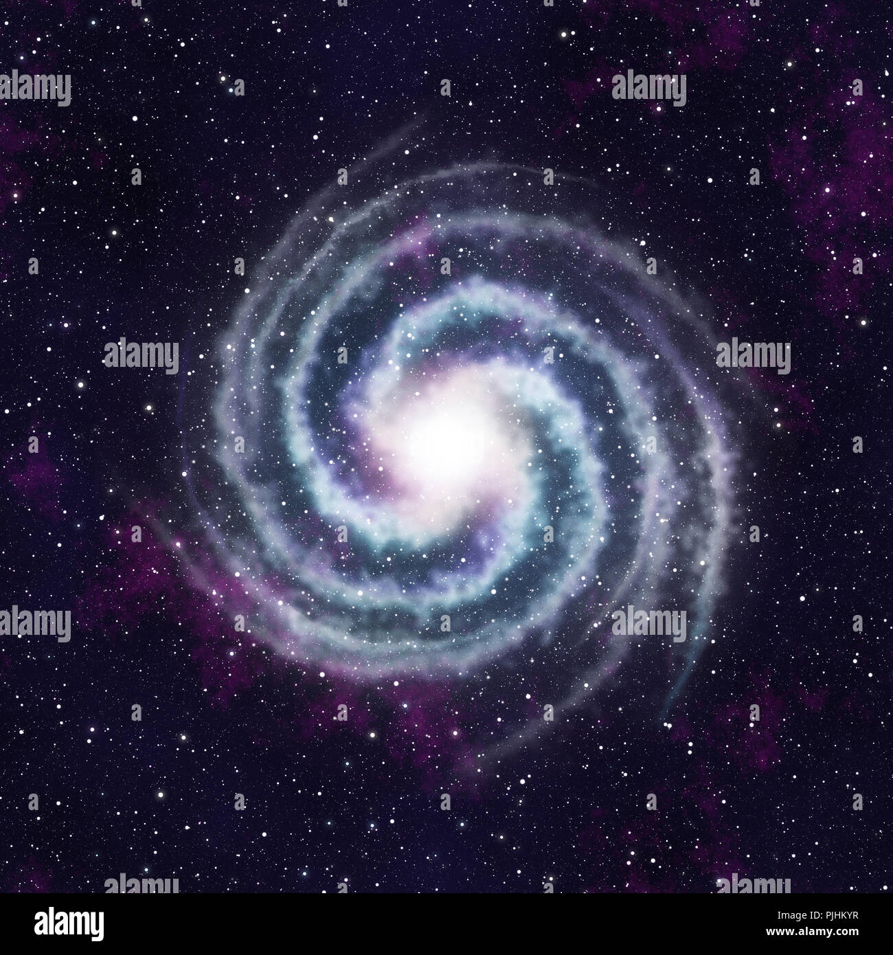 An image of a deep space galaxy Stock Photo - Alamy