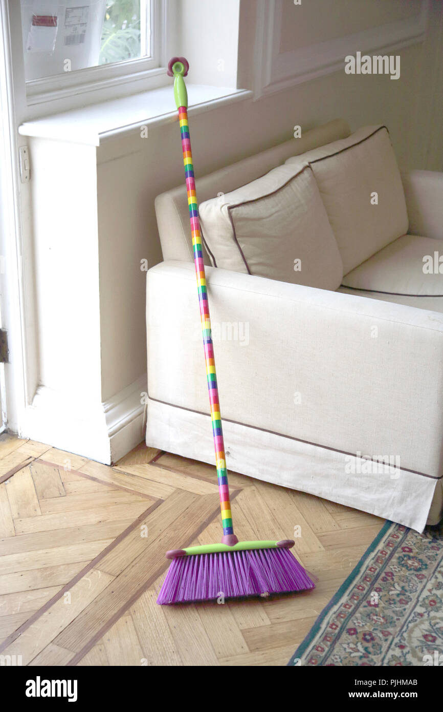 Living broom hi-res stock photography and images - Alamy