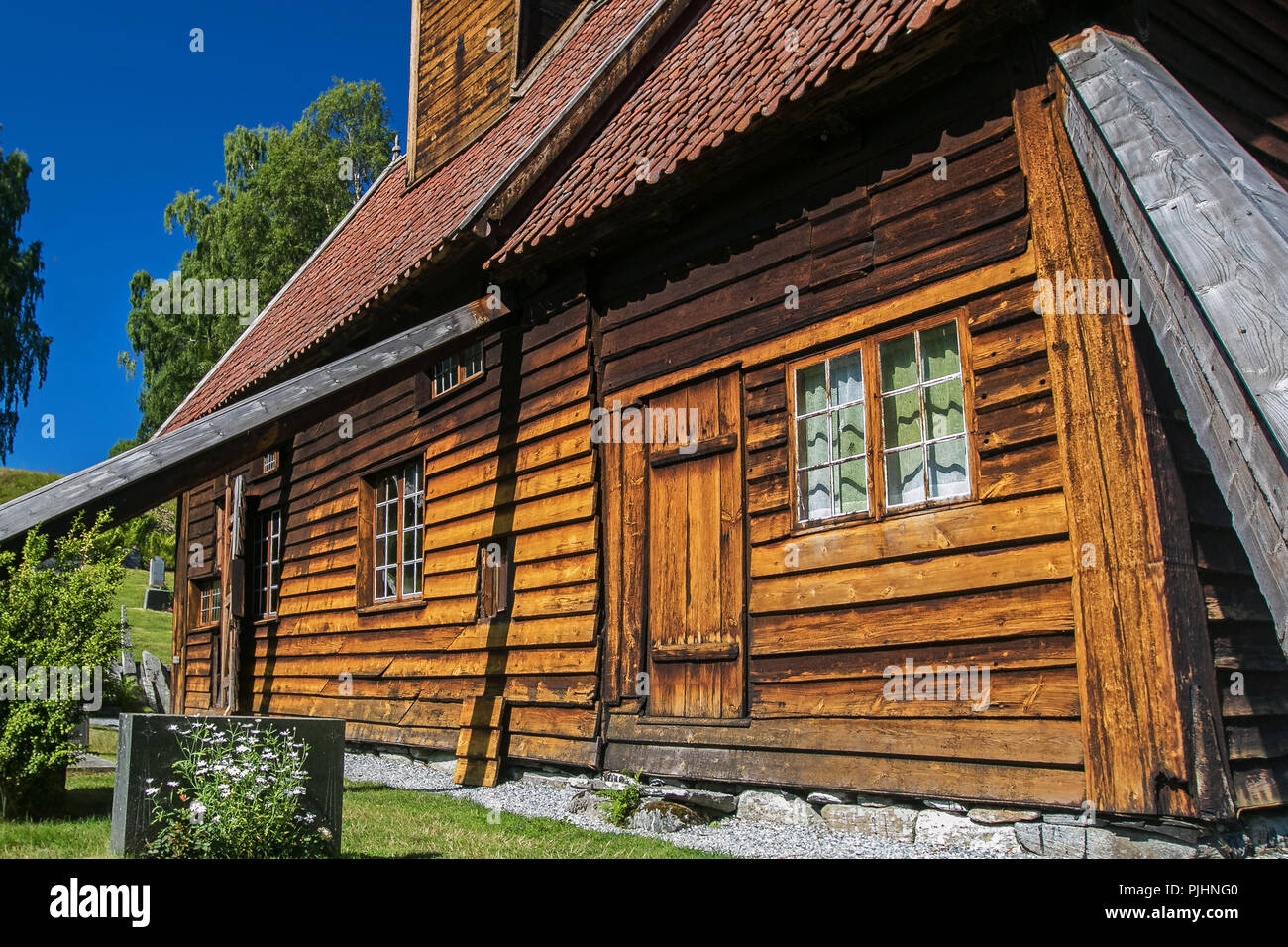 Rodven stave church, Norway Stock Photo - Alamy