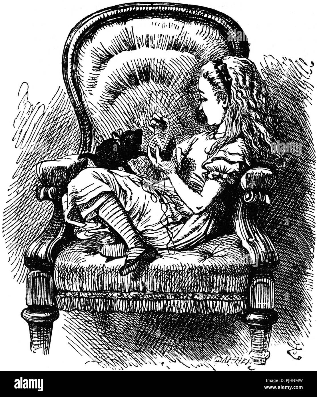 john tenniel illustration Stock Photo - Alamy