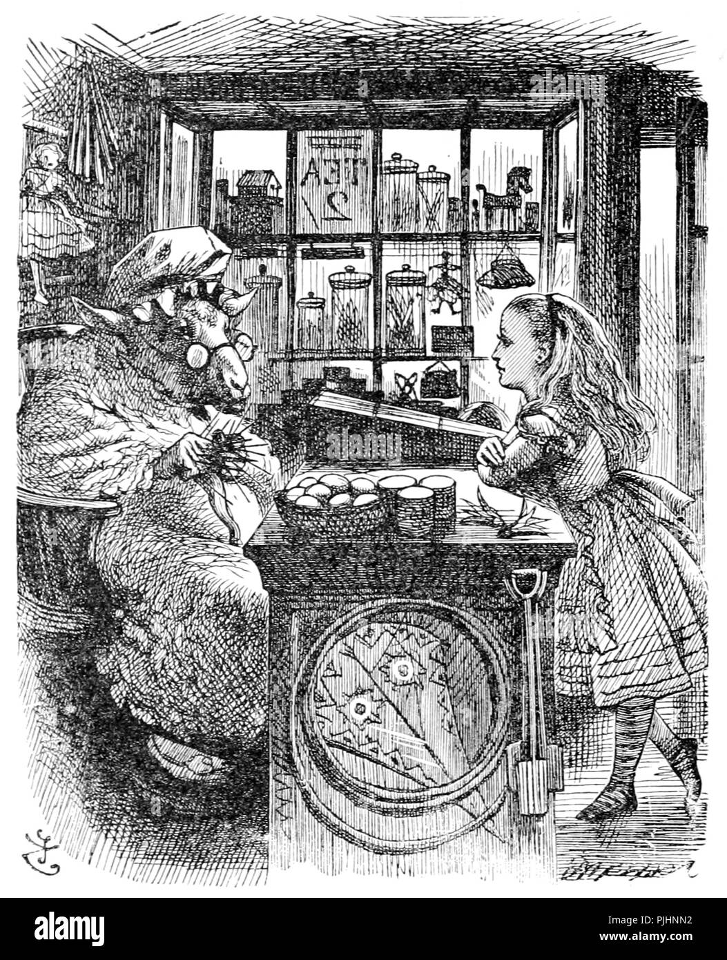 john tenniel illustration Stock Photo - Alamy