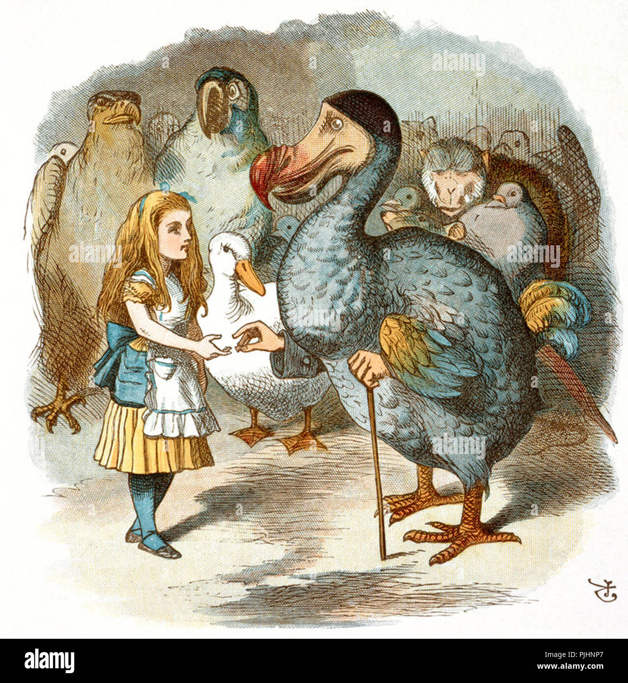 Tenniel alice hi-res stock photography and images - Alamy