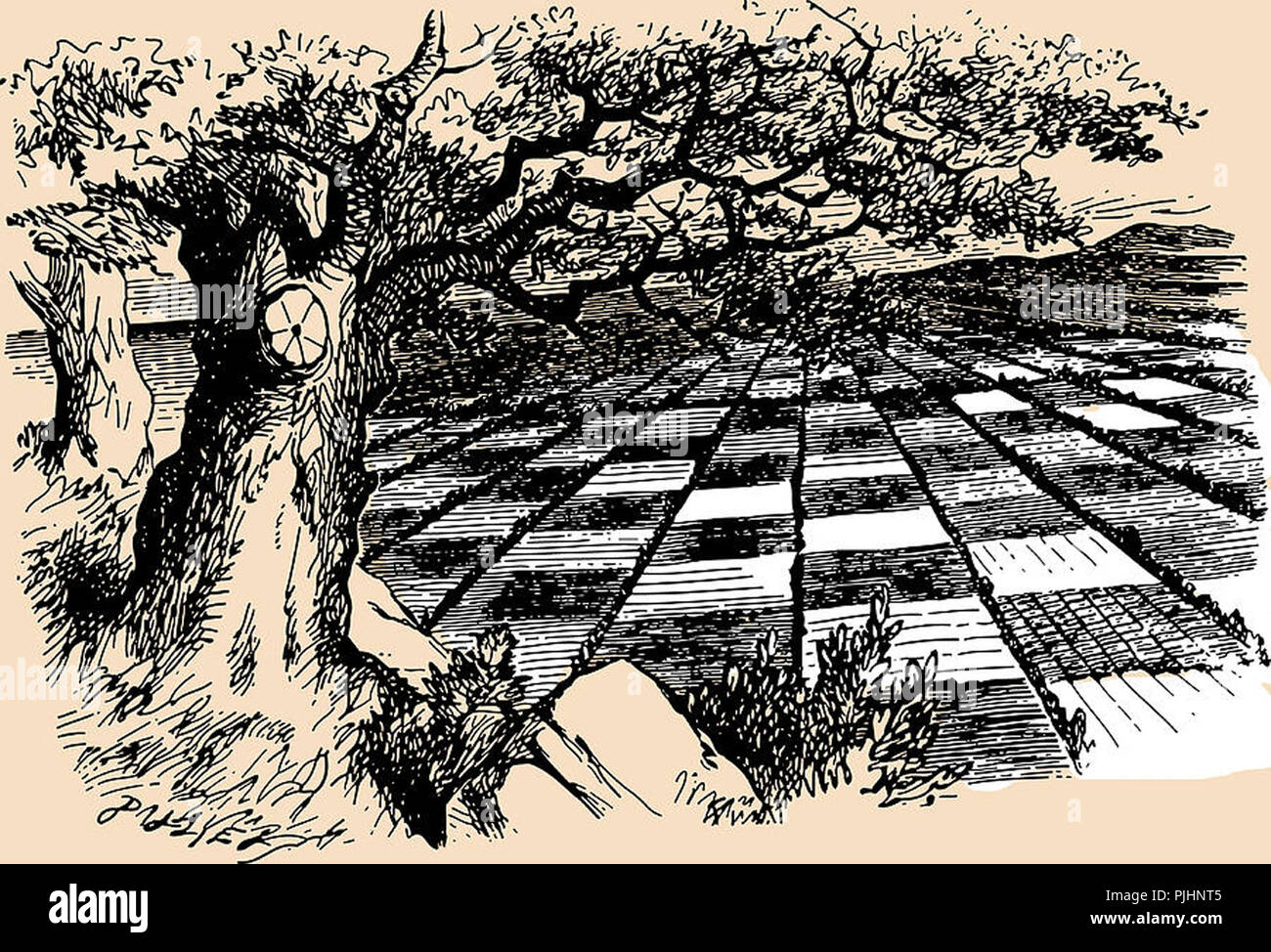 john tenniel illustration Stock Photo - Alamy