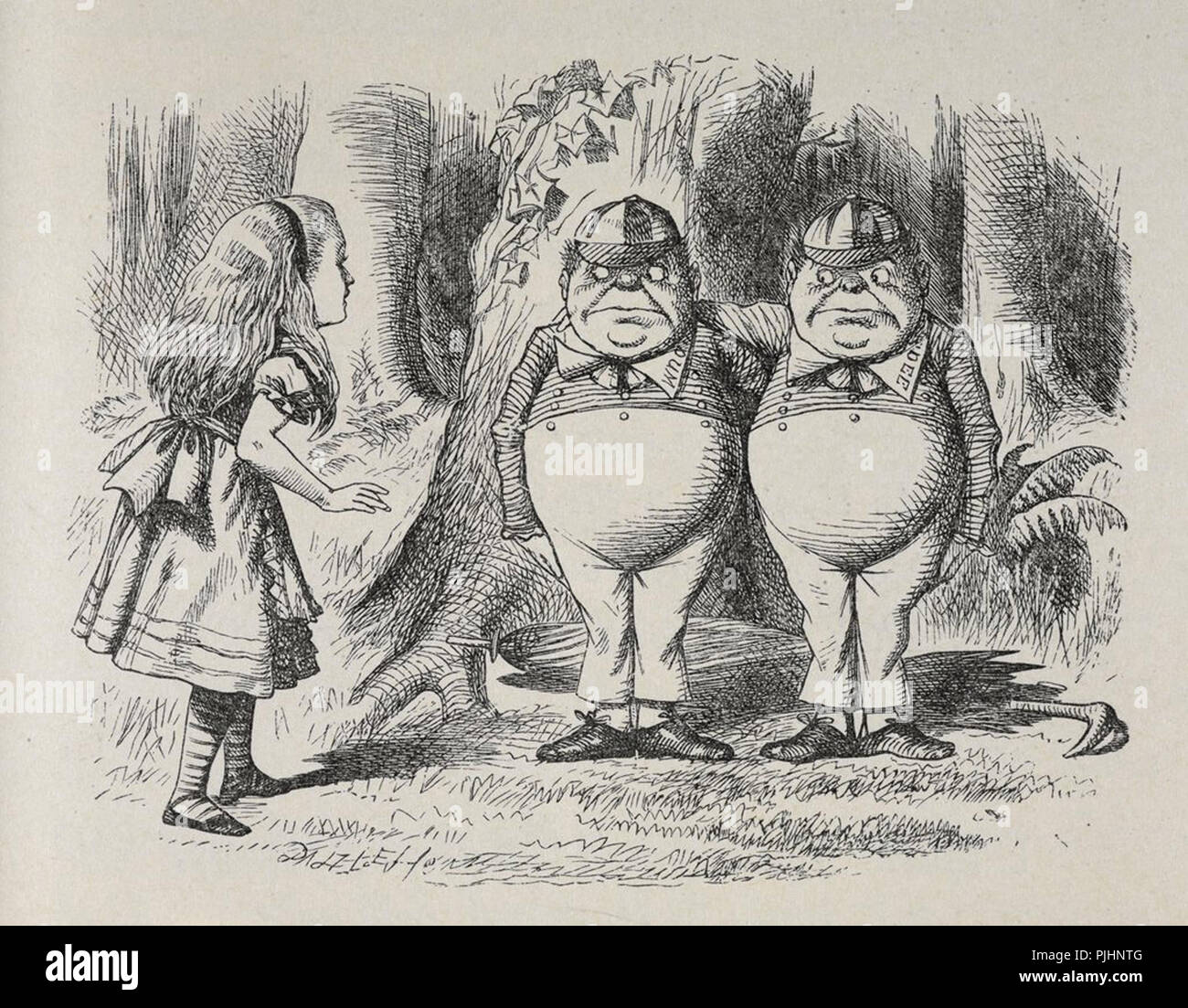 john tenniel illustration Stock Photo - Alamy