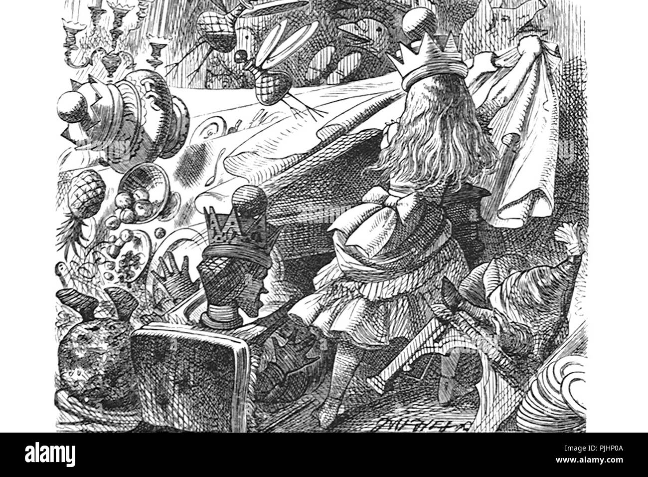 john tenniel illustration Stock Photo - Alamy