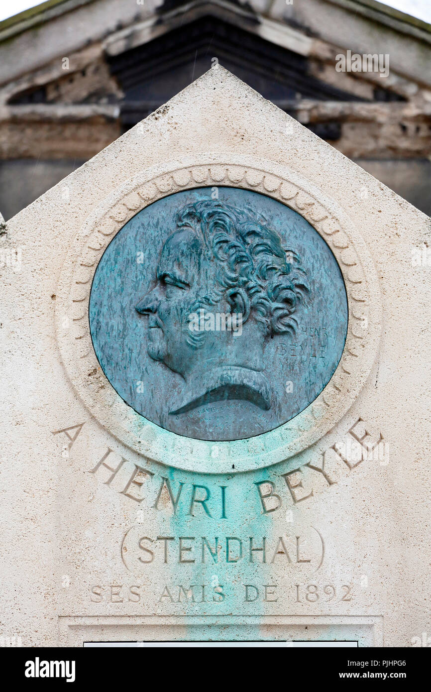 Paris, 18th district, Montmartre, cemetery of Montmartre. Tomb of ...