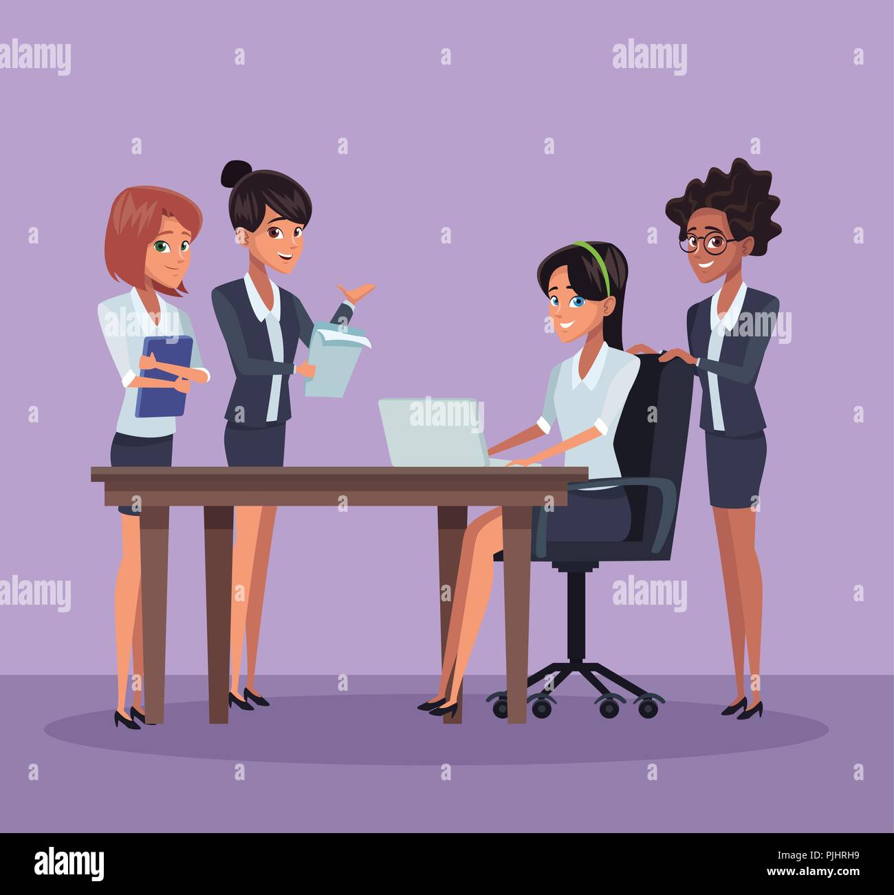 Business coworkers cartoons Stock Vector Image & Art - Alamy