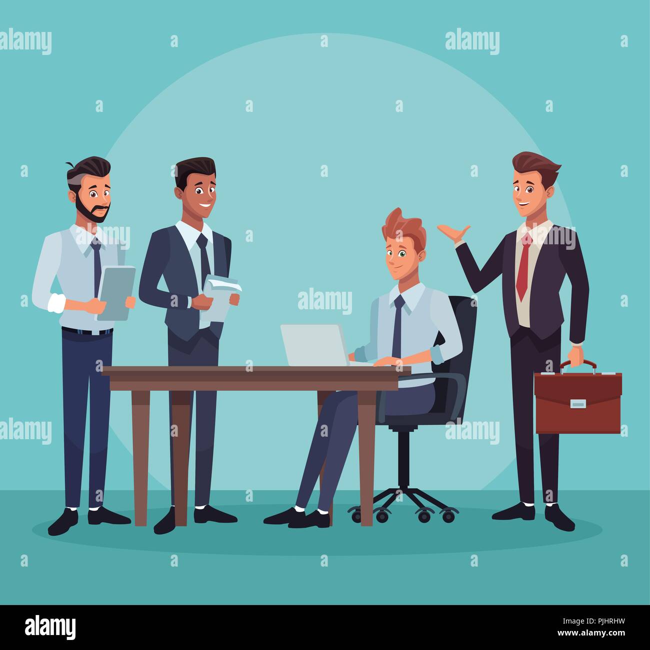 Business coworkers cartoons Stock Vector Image & Art - Alamy