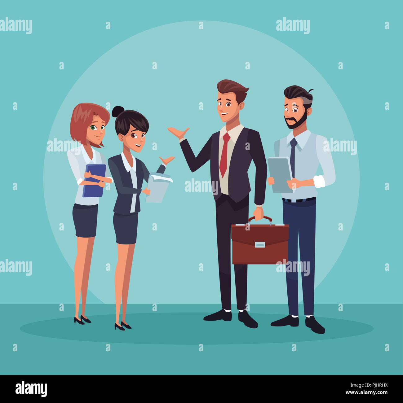 Business coworkers cartoons Stock Vector Image & Art - Alamy