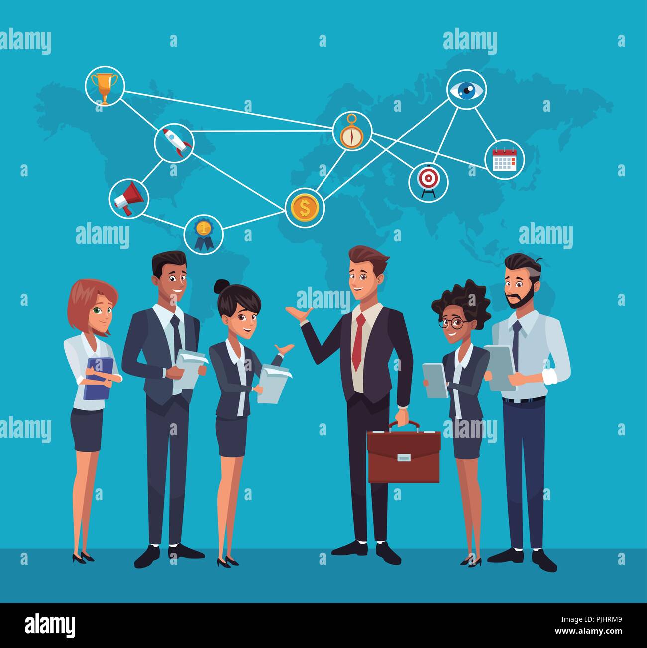 Business coworkers cartoons Stock Vector Image & Art - Alamy