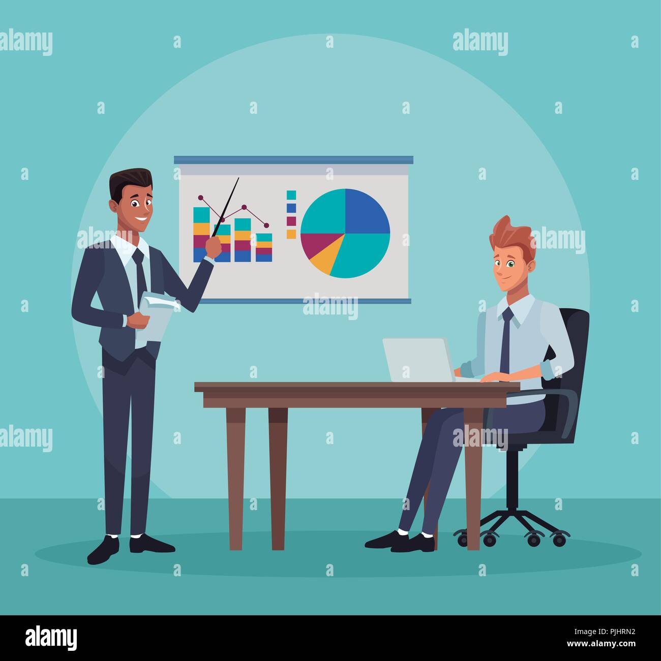 Work cartoons Stock Vector Images - Alamy