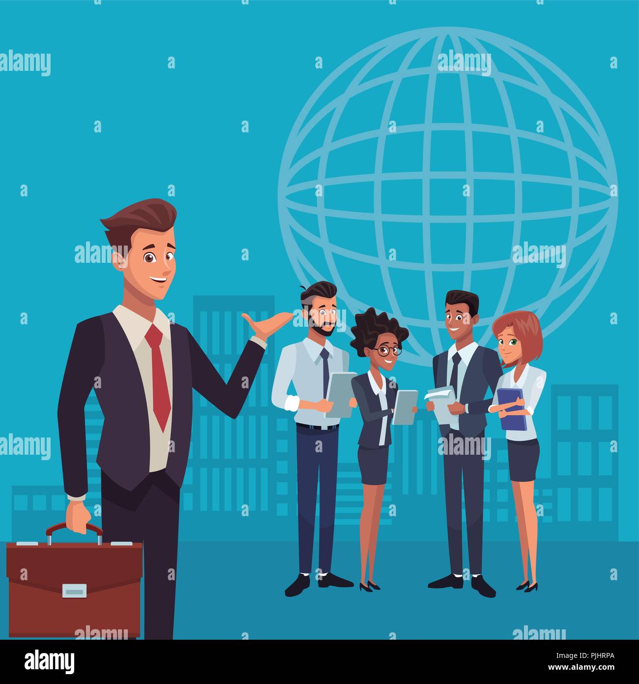 Partnership Business Cartoons