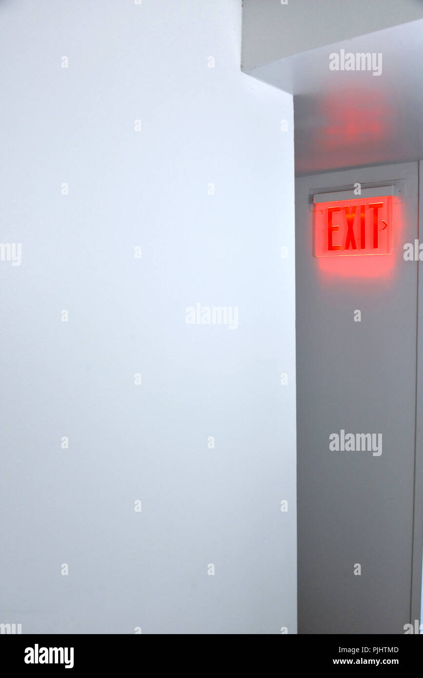 safety in a museum, Manhattan, New-York City, USA Stock Photo - Alamy