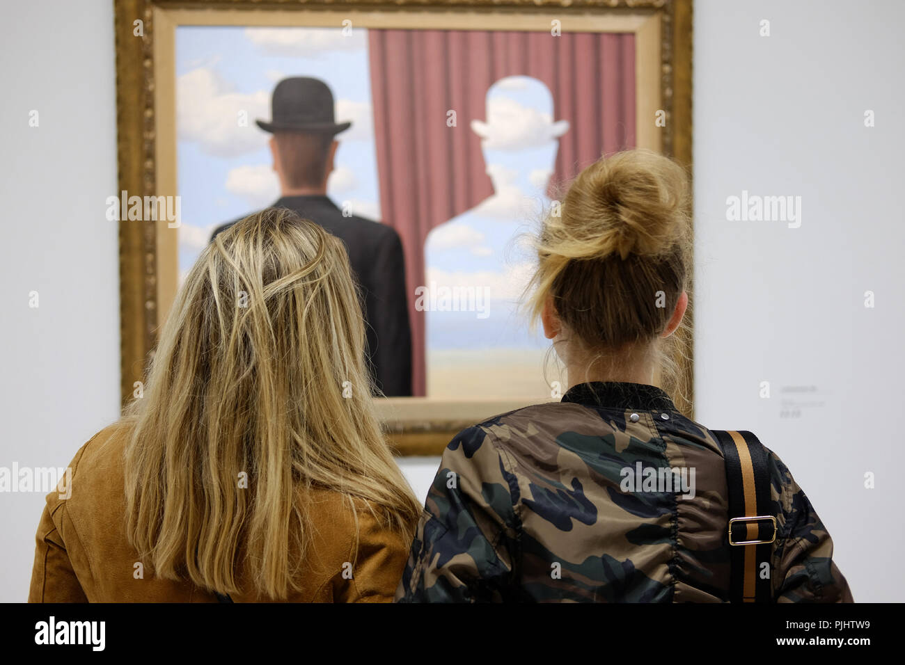Magritte exhibition hi-res stock photography and images - Alamy