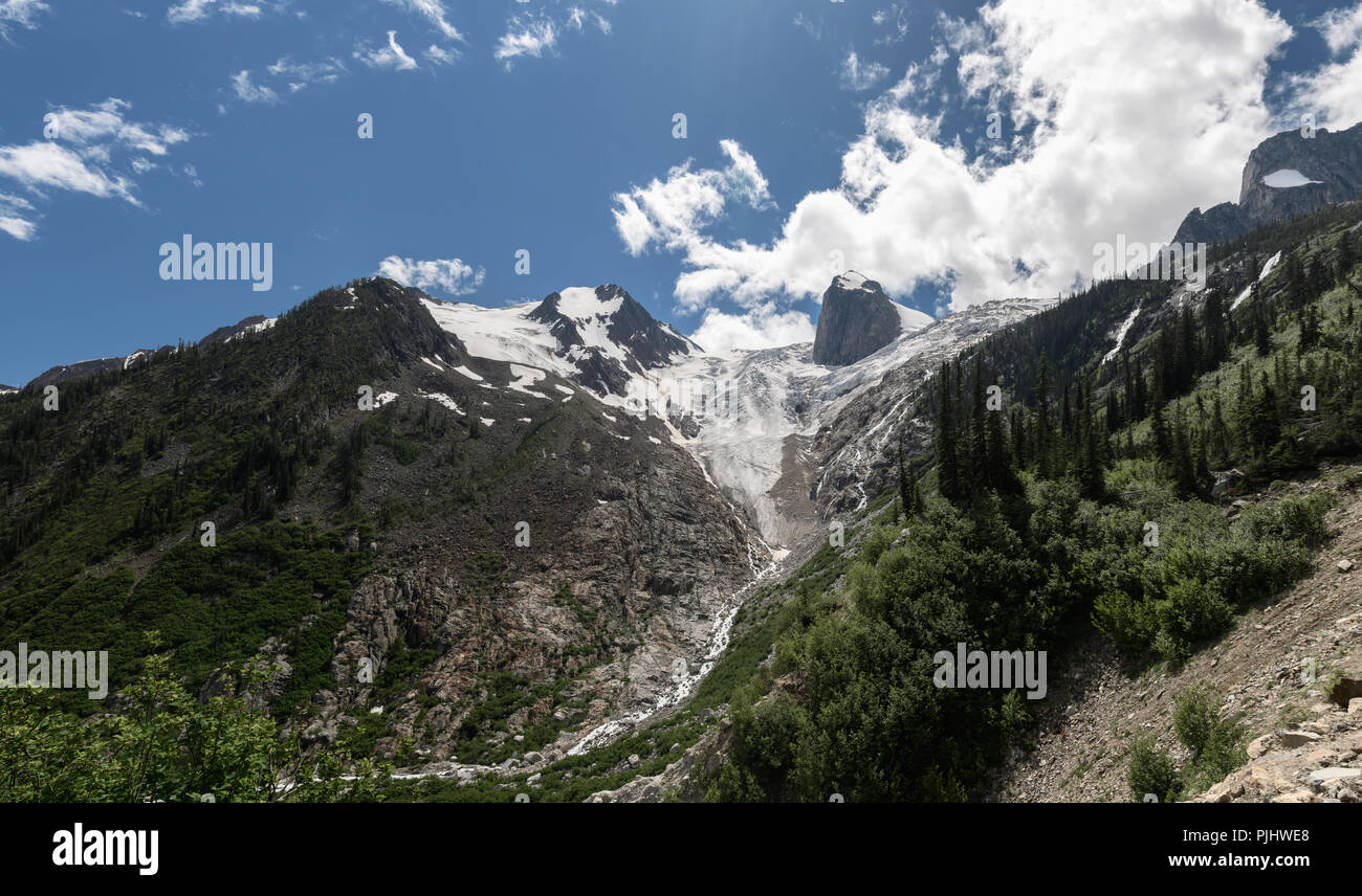 Glacial valley in Canadian Wilderness Stock Photo - Alamy