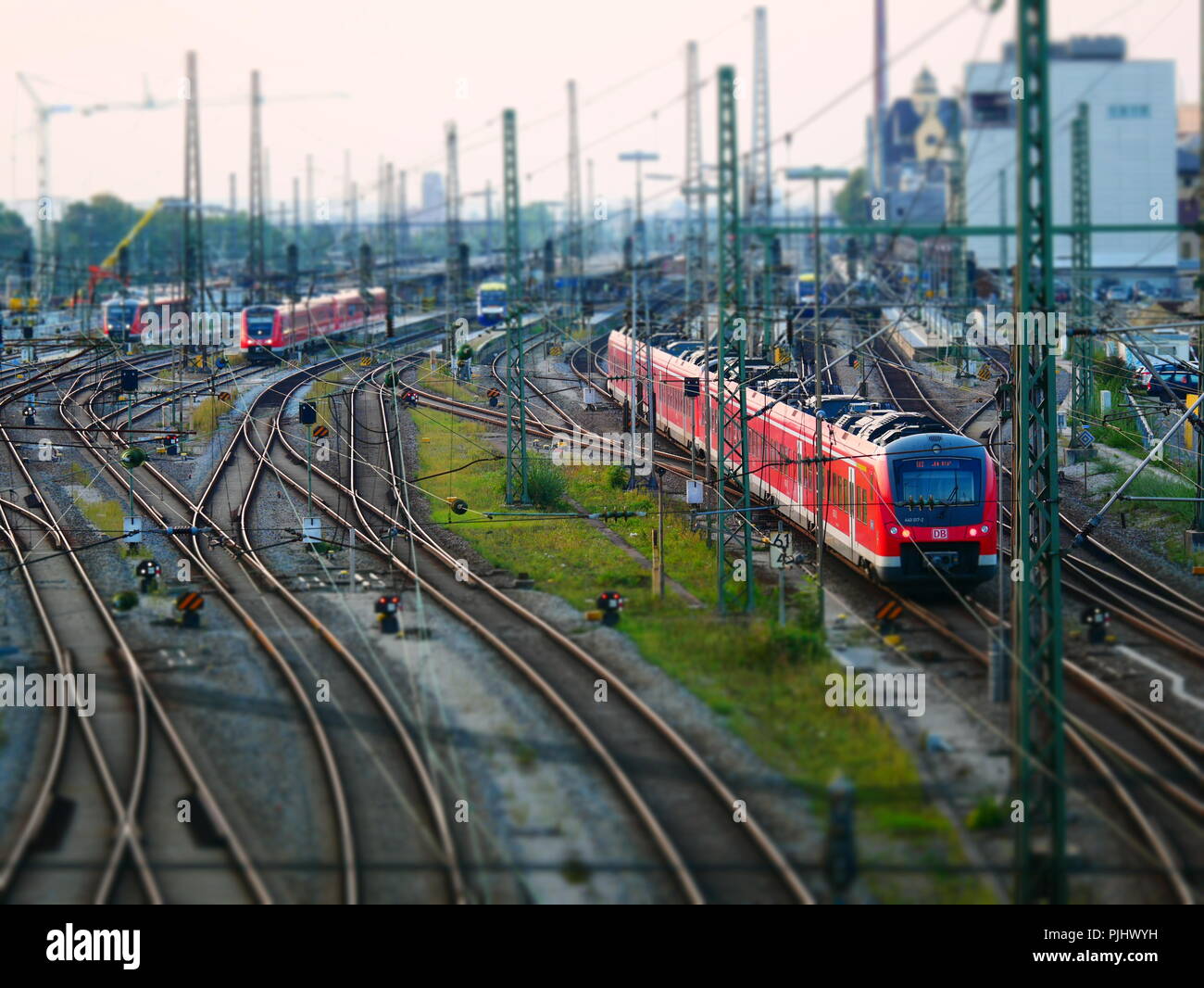 Tilt Train High Resolution Stock Photography and Images - Alamy