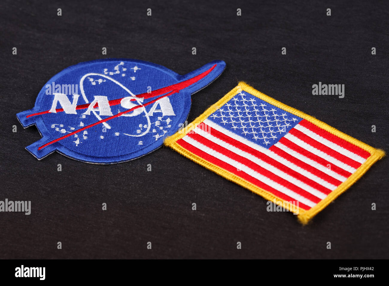 Nasa Mission Patches American Flag