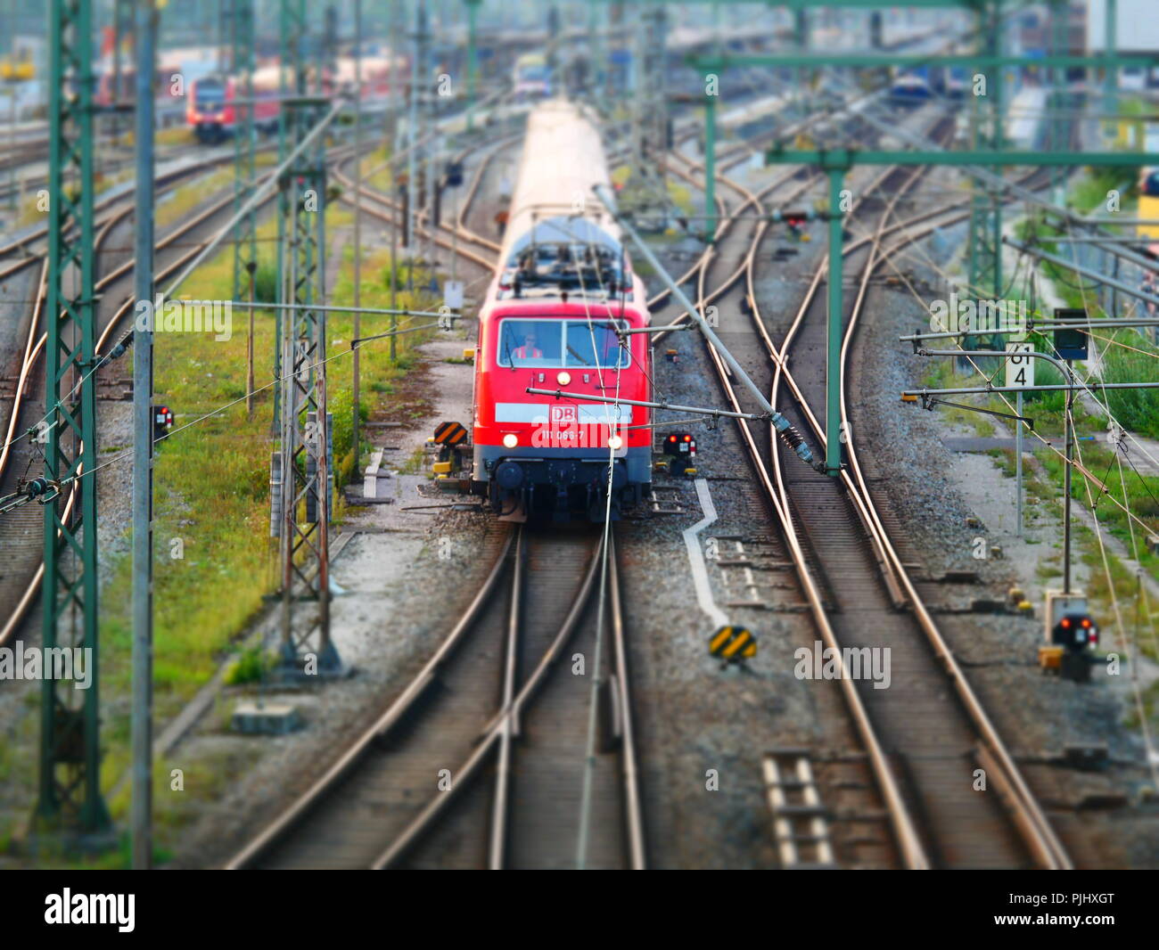Tilt train hi-res stock photography and images - Alamy