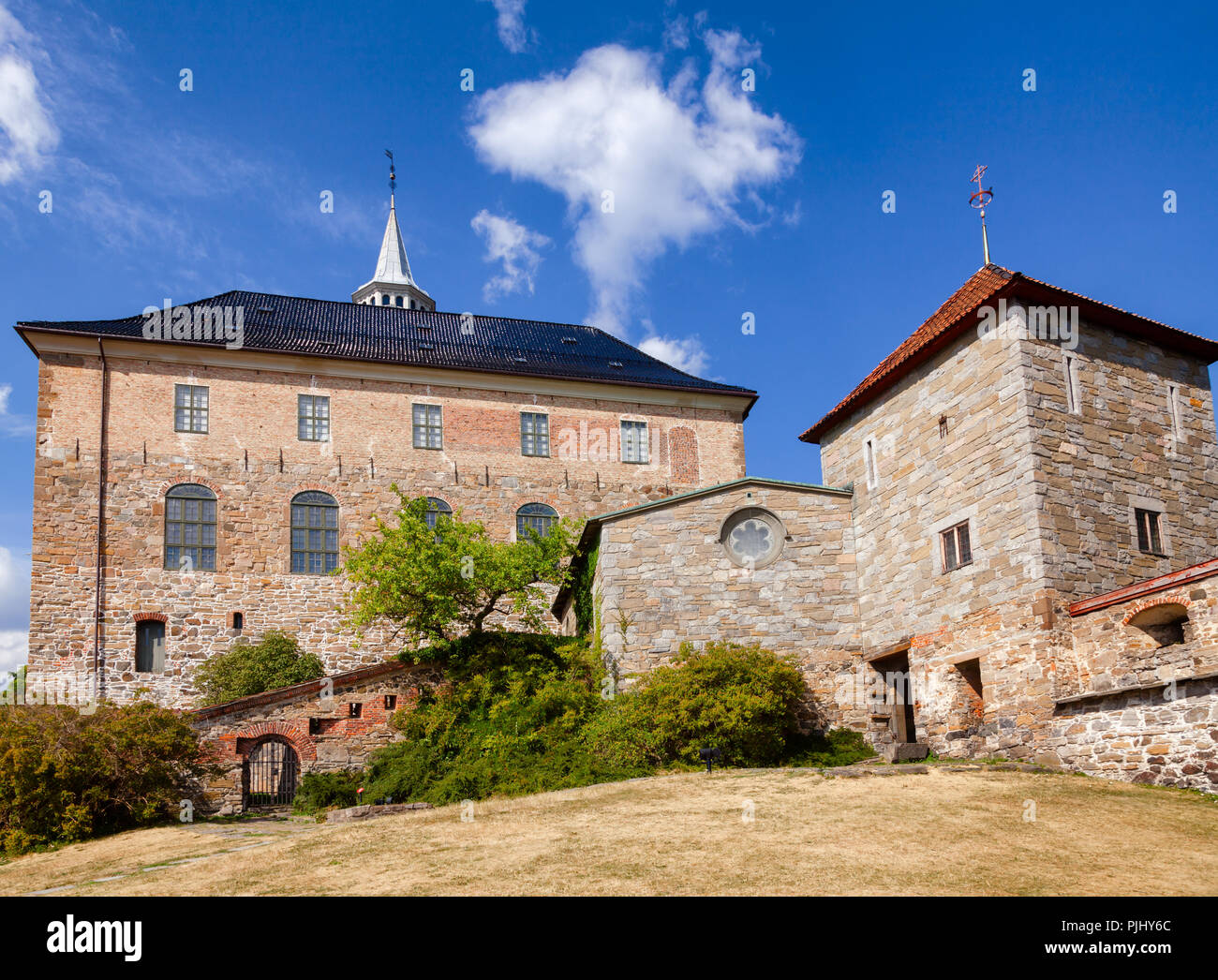 Medieval Akershus Castle and Fortress, former royal residence in ...