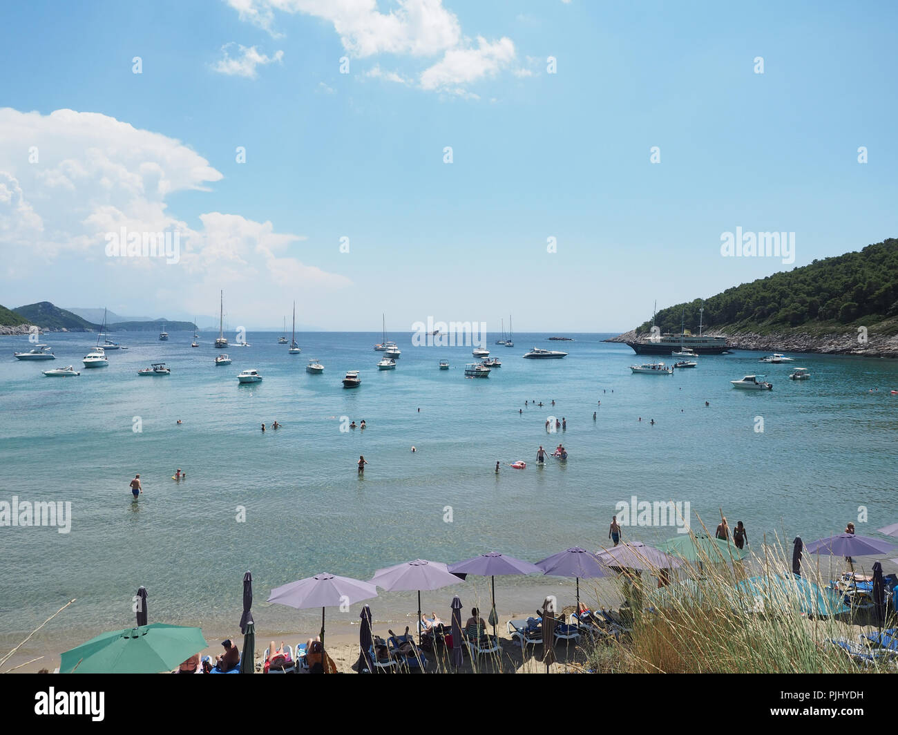 Lopud croatia beach hi-res stock photography and images - Alamy