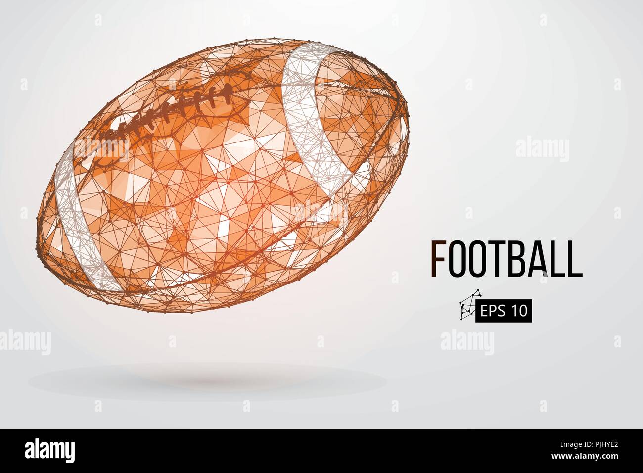 Nfl ball design hi-res stock photography and images - Alamy