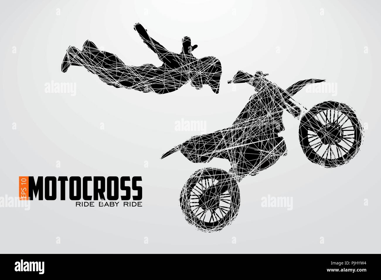 Motocross Vector Wallpaper