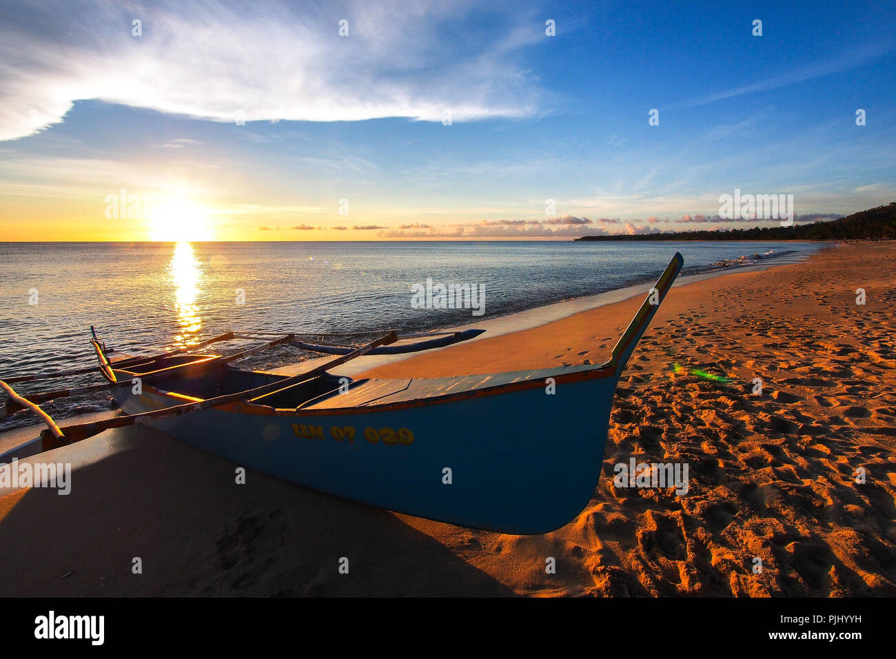Beautiful beach in the Philippines Stock Photo - Alamy