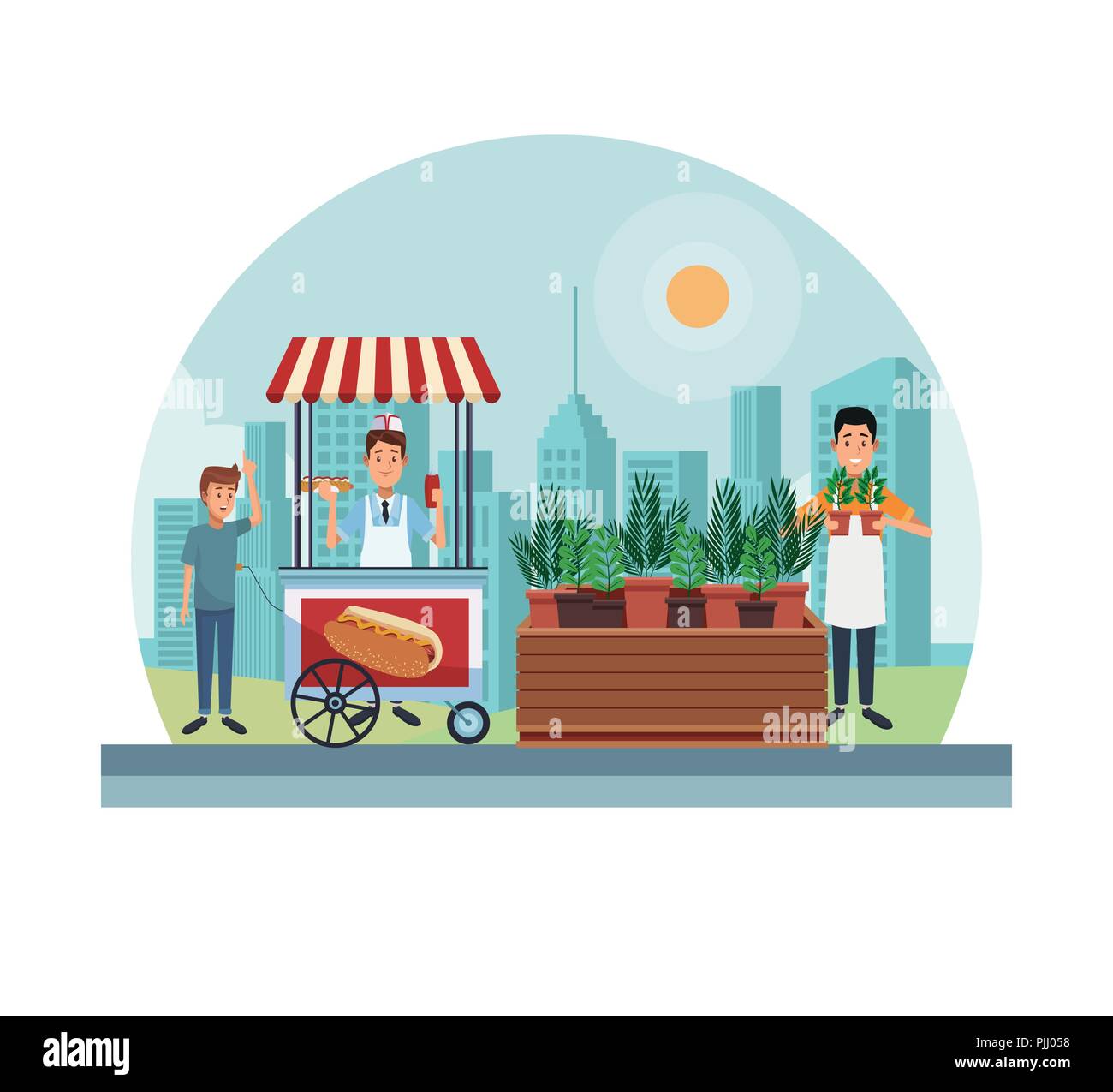 Fast gardening Stock Vector Images - Alamy